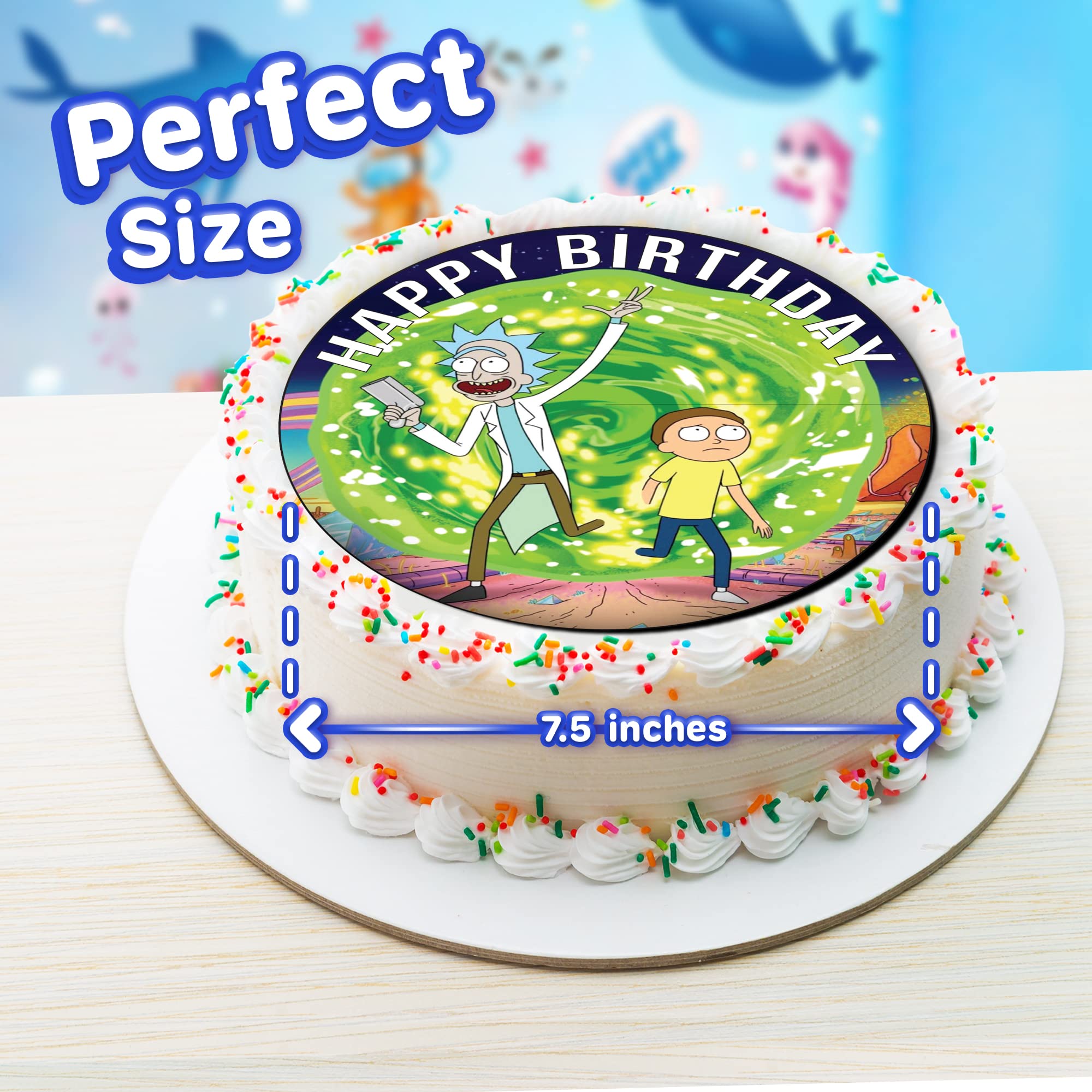 Happy Birthday Rick Cake