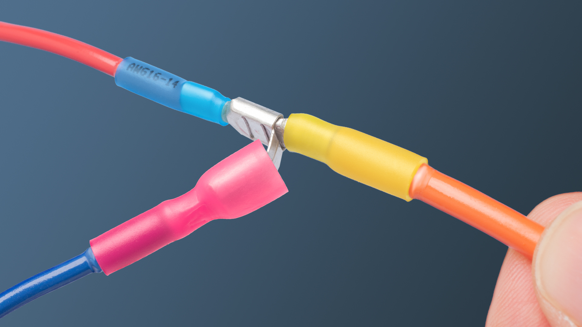 Snapklik.com : 150 PCS Female Spade Connectors - Heat Shrink Spade ...