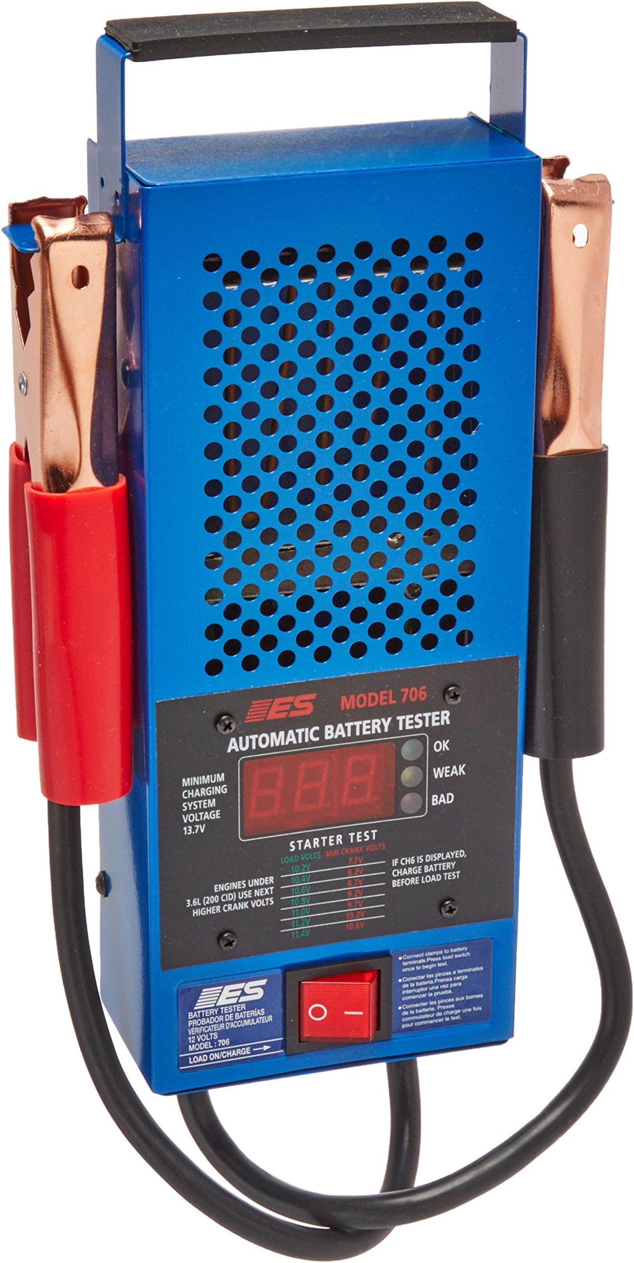 Amazon.com: Auto Meter SB-300 Intelligent Handheld Battery Tester ...