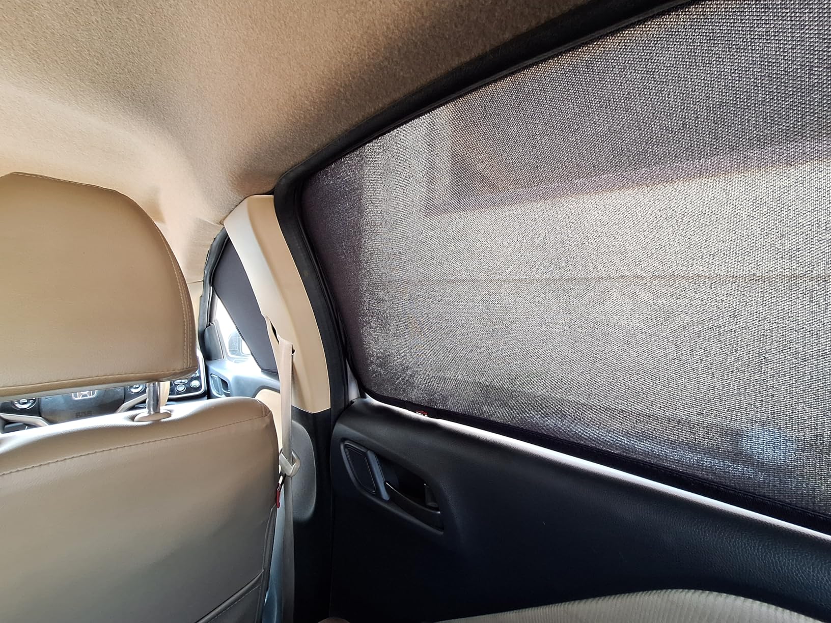 Able 3D-FIX Type Car Non-Magnetic Sun Shade Curtains for Honda City ...