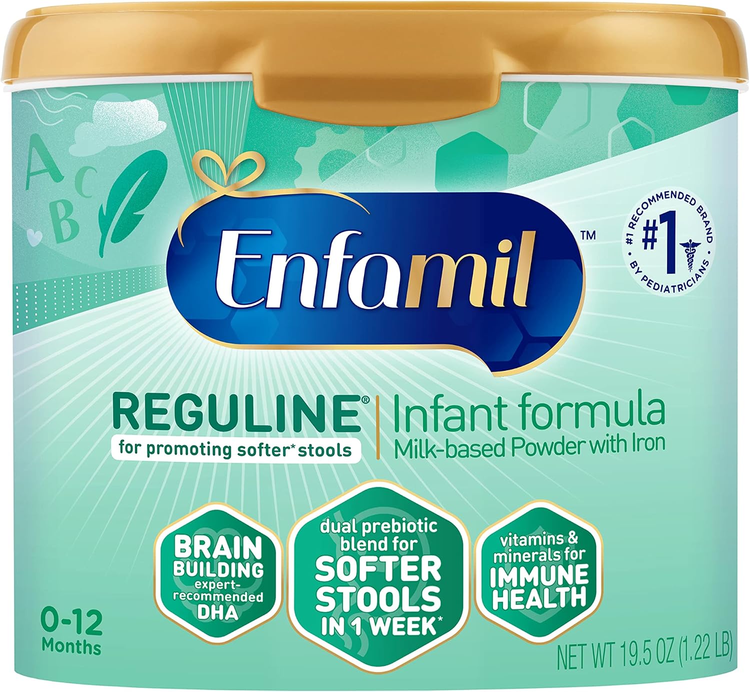 Amazon.com: Enfamil Reguline Baby Formula, Designed for Soft ...