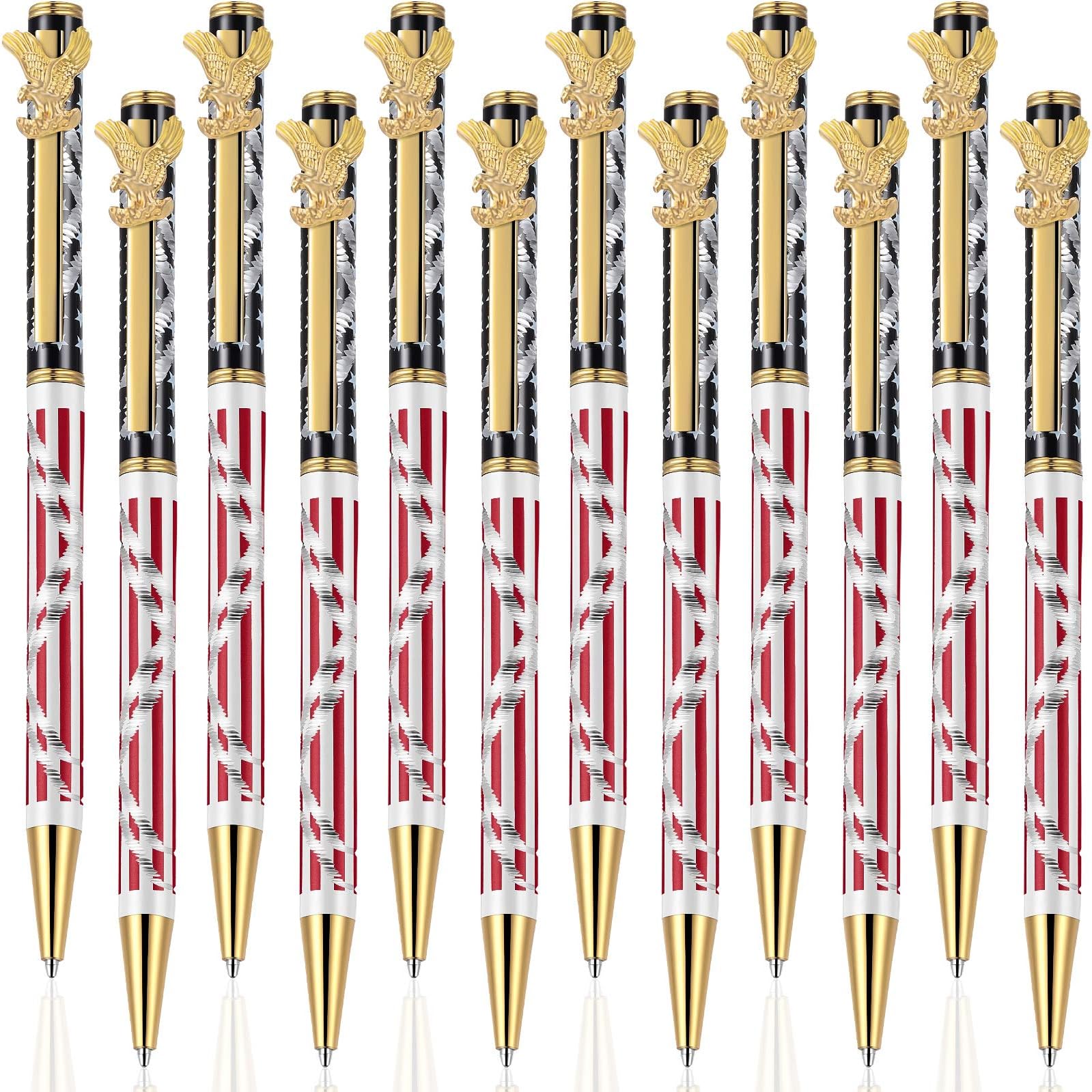 Amazon.com : Zonon 12 Pieces American Flag Pen Independence Day ...