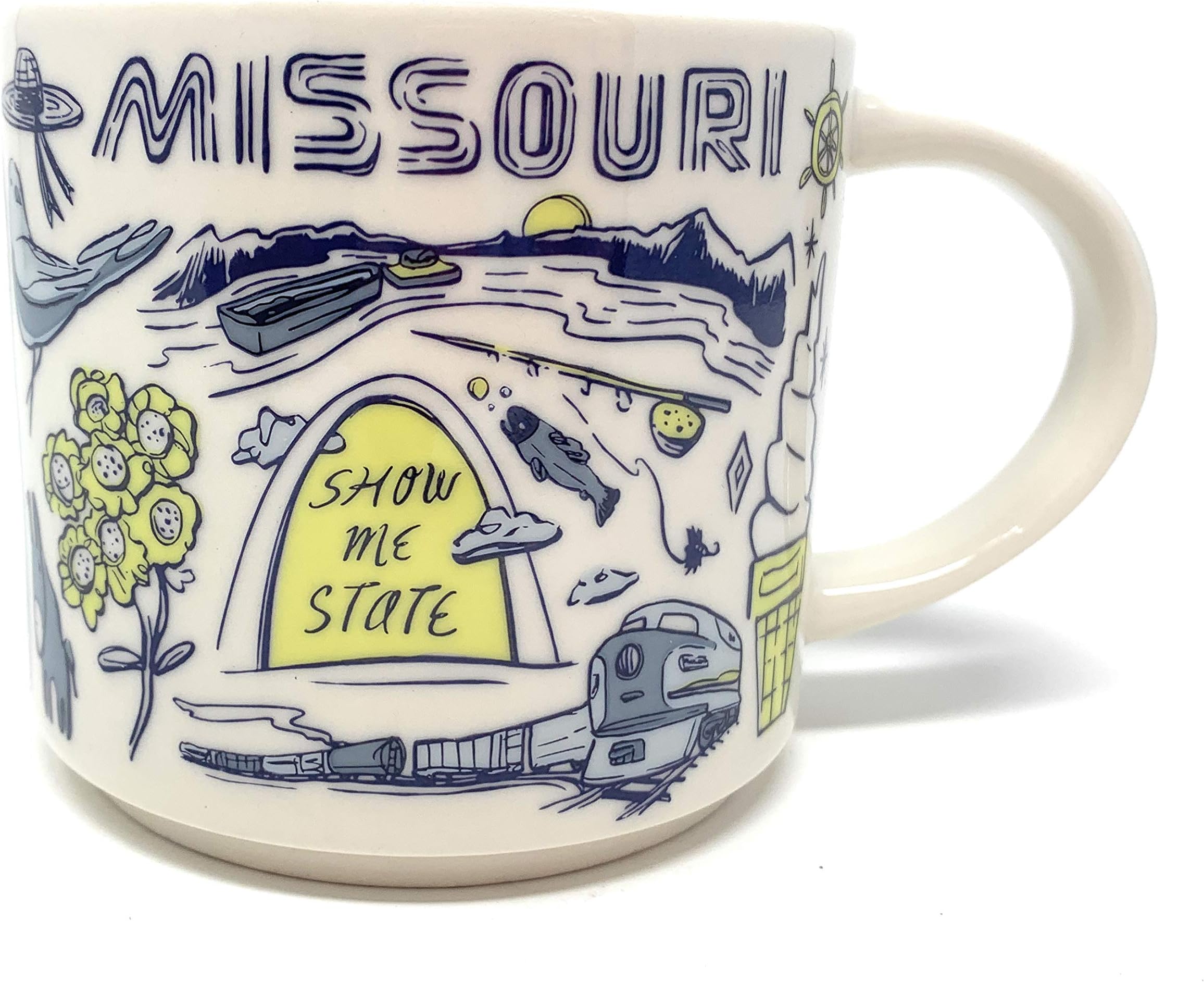 Amazon.com | Starbucks 2013 You Are Here Series Collectible Detroit ...