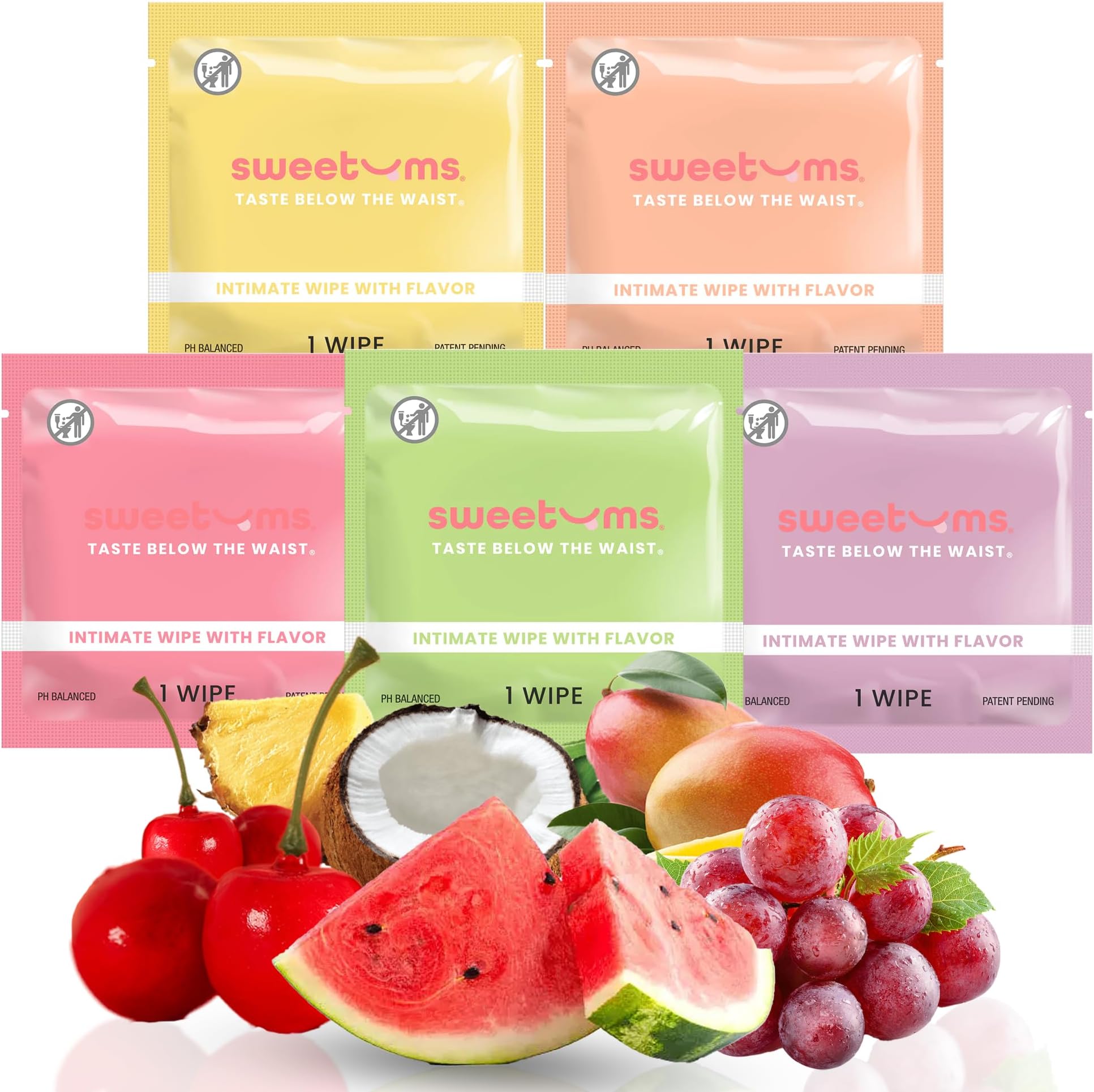 Amazon.com: PureIntima Feminine Wipes Individually Wrapped 40 Pack ...