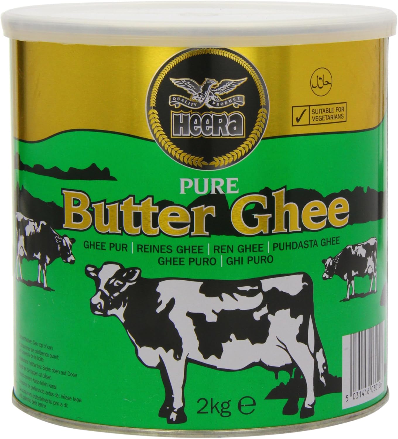 Heera Butter Ghee 2 kg (Pack of 1) : Amazon.co.uk: Grocery