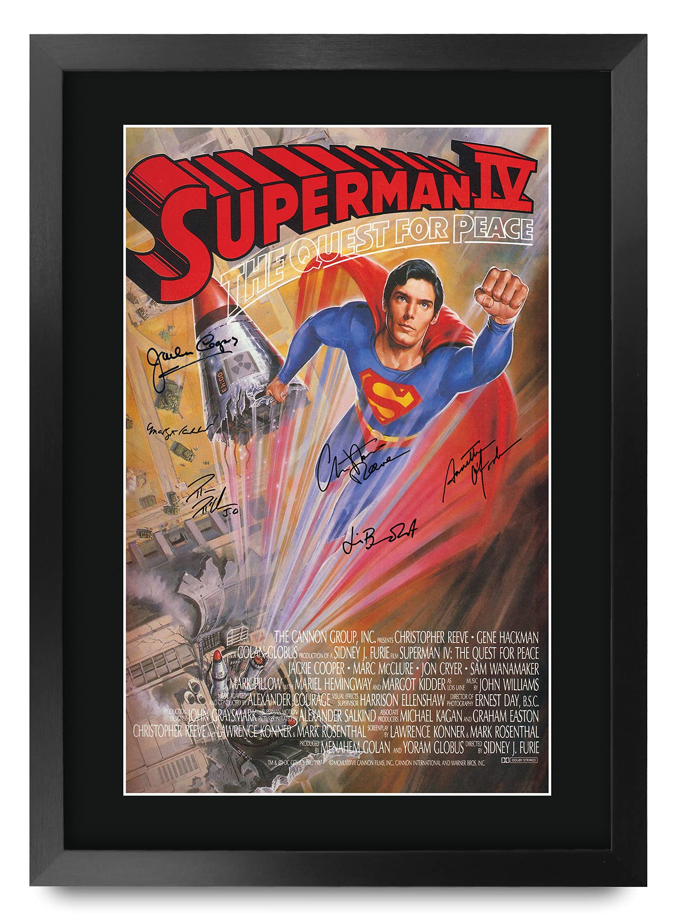 Superman 4 Movie Poster