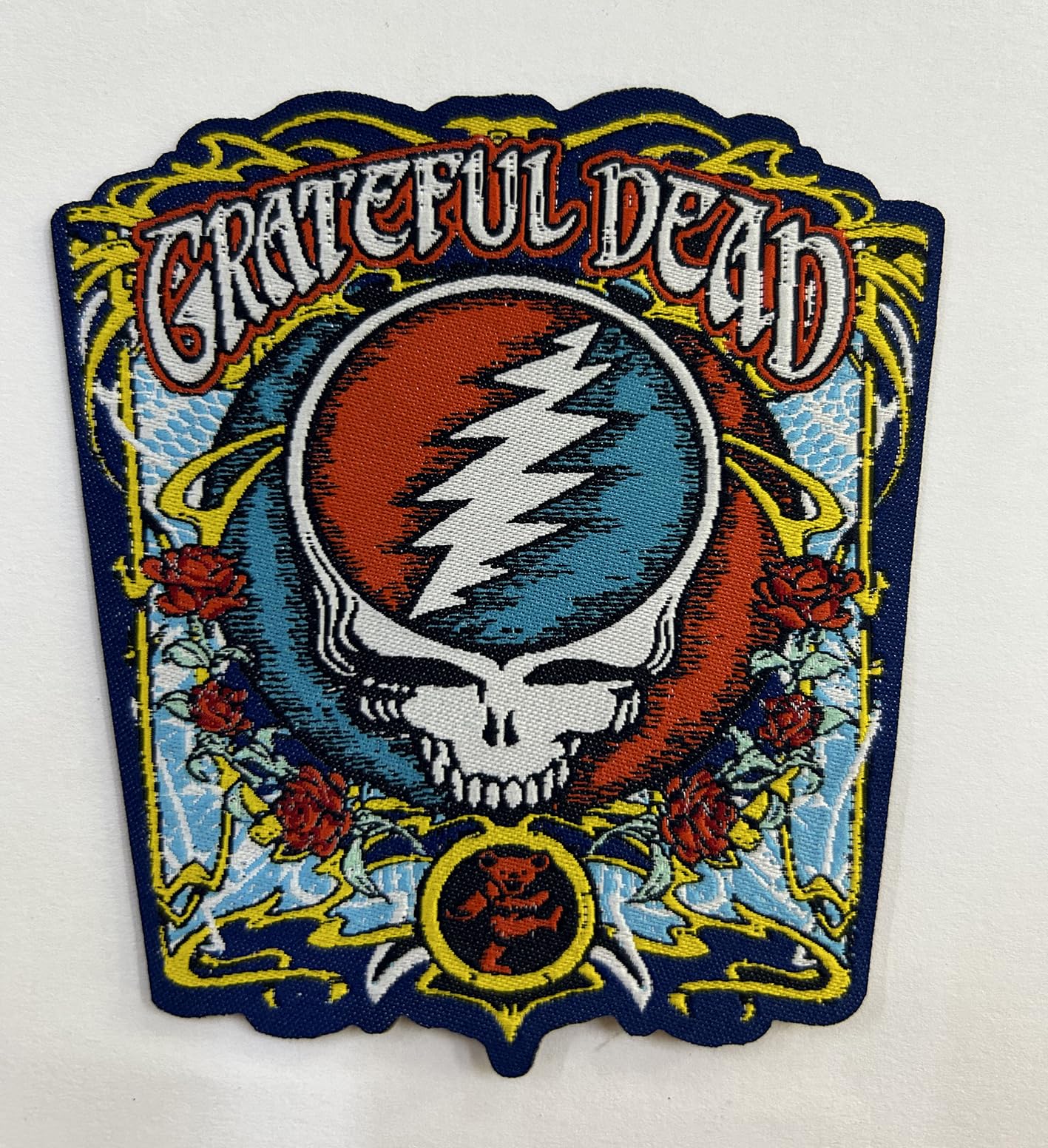Amazon.com: C&D Visionary Grateful Dead SYF Art Patch, Red, Blue, White