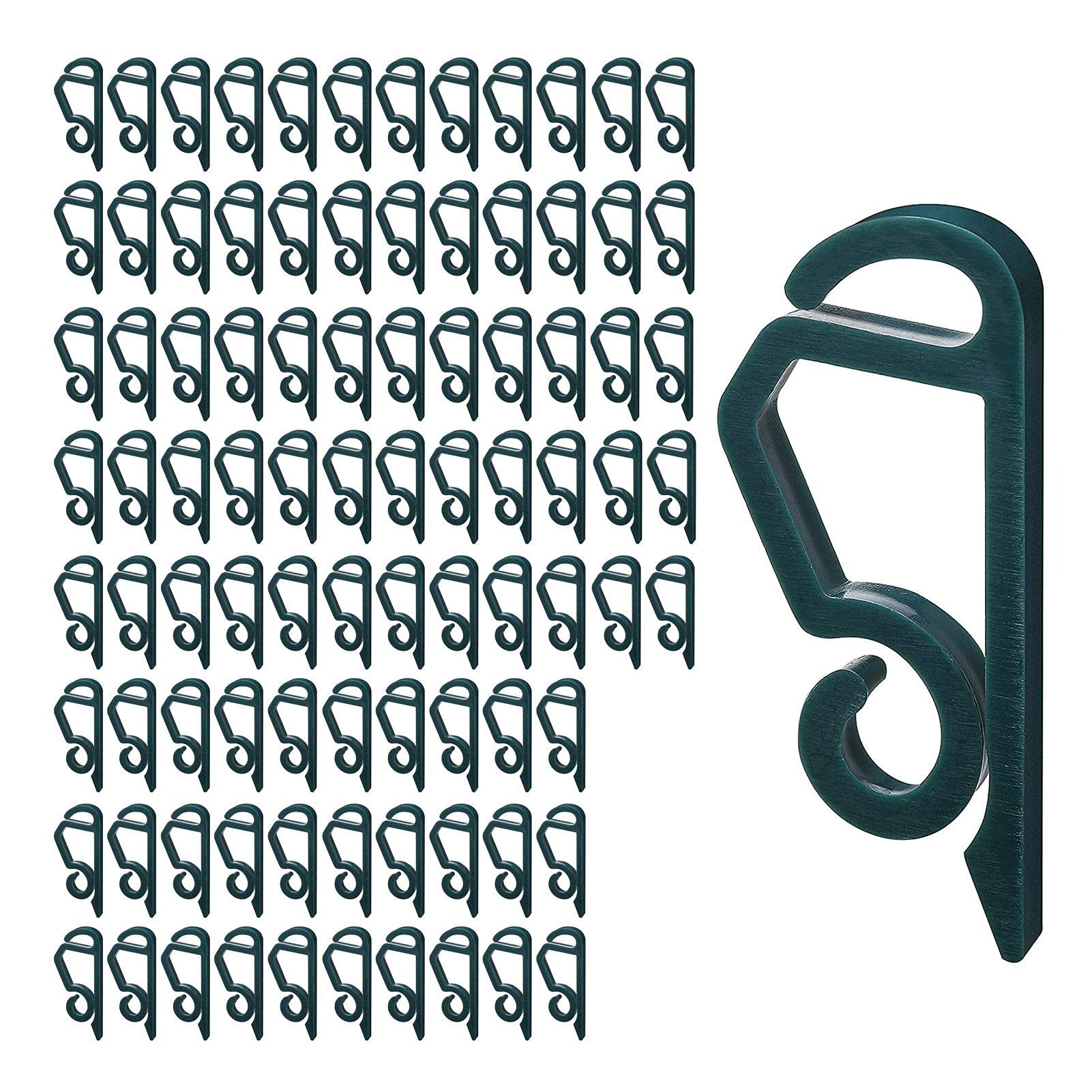 Light Clips for Outside String Lights - Outdoor Gutter Hook - Holiday ...