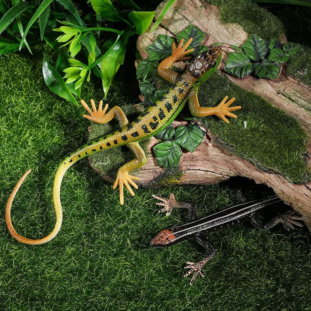 TOYANDONA 2 Pcs Lizard Figurine Gecko Artificial Model Reptile Fake ...