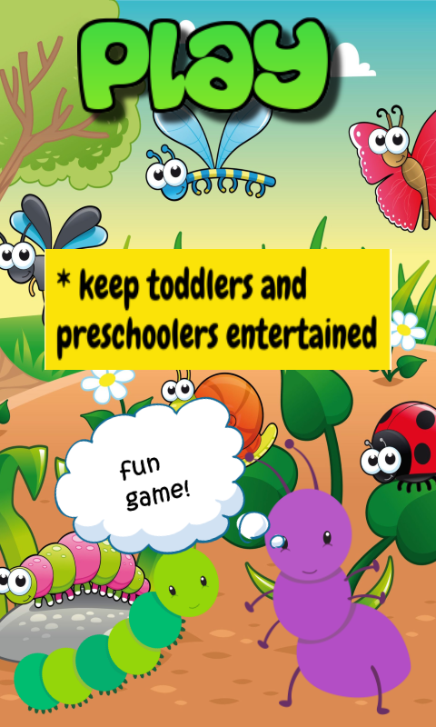 Bug Game for Toddlers - App on Amazon Appstore