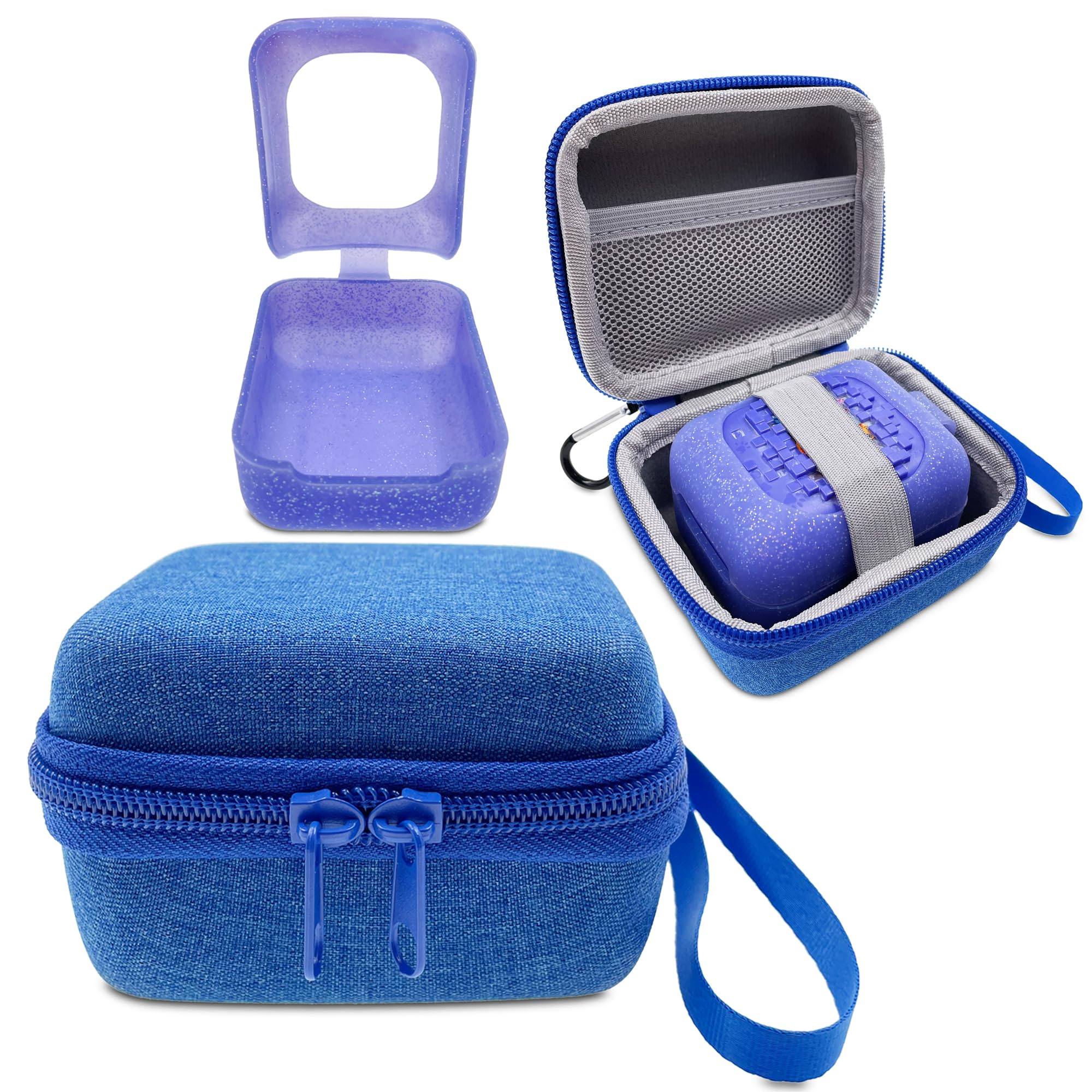 Amazon.com: Hard Carrying Case and Silicone Skin Cover for Bitzee ...