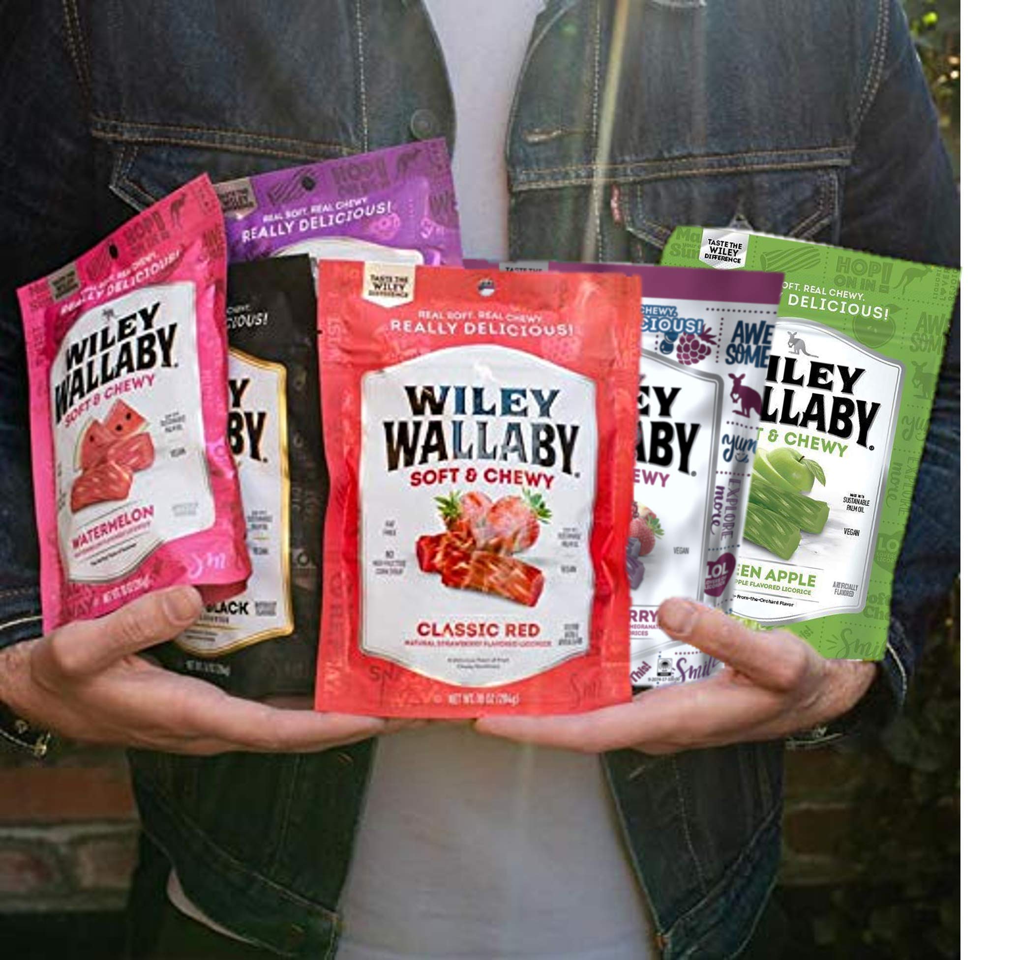 Wiley Wallaby Blasted Berry Licorice Mix of Huckleberry, Blueberry ...