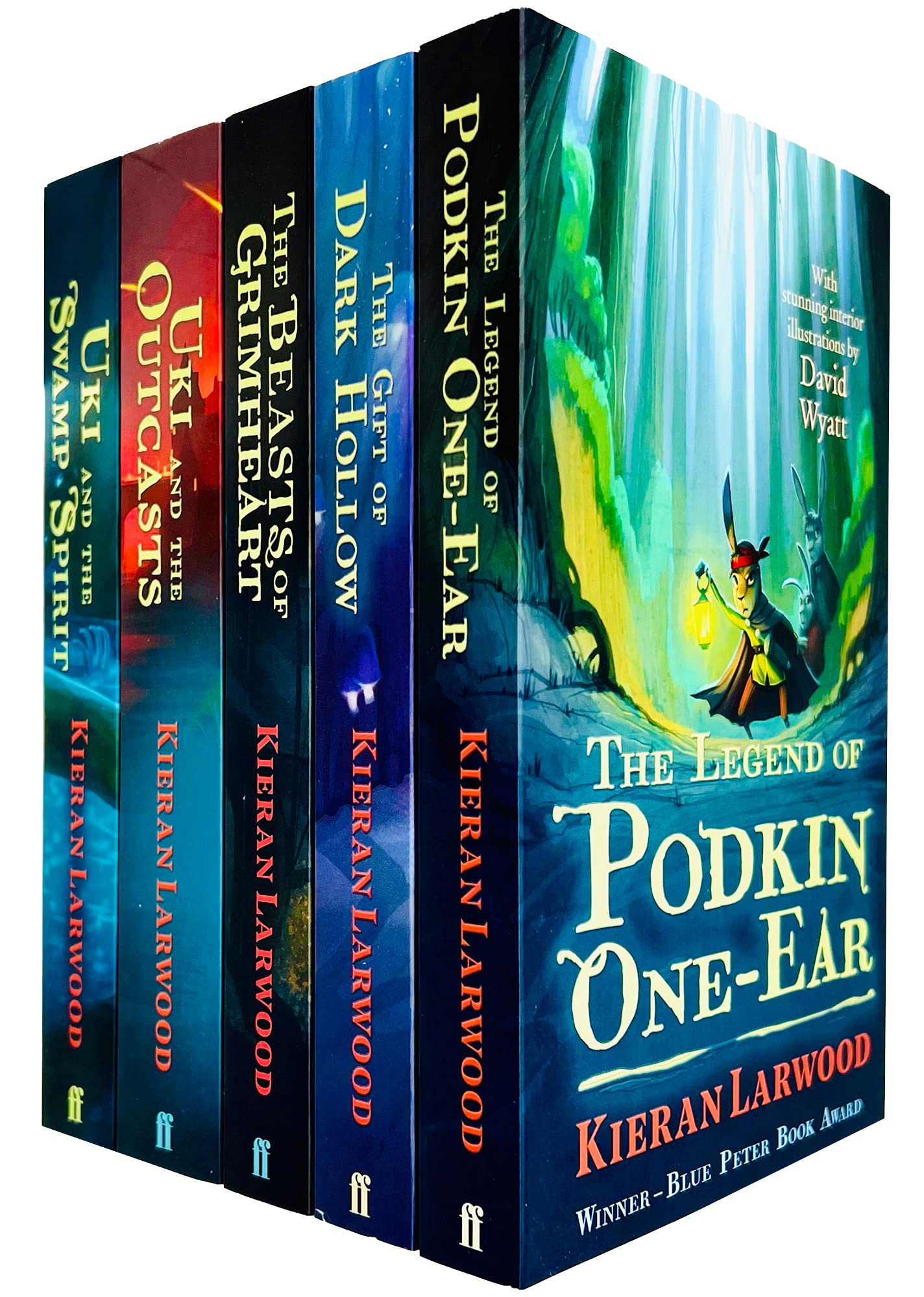 The Five Realms Series Books 1 - 5 Collection Set by Kieran Larwood ...