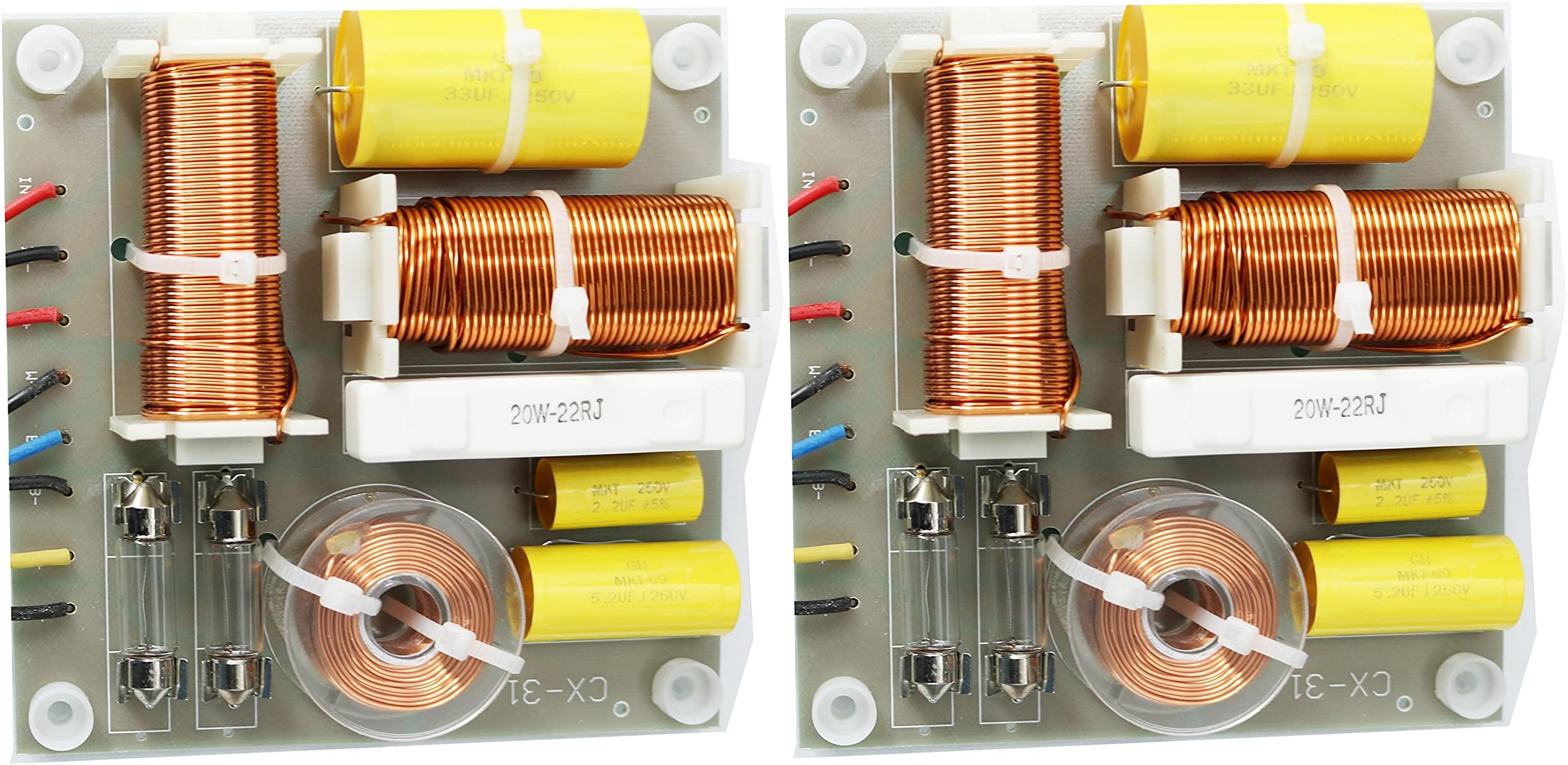 Amazon.com: EMB CX-31 Replacement Speaker Crossover 2500 Watts Works ...