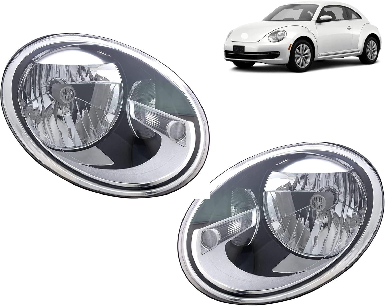Amazon.com: ALLIGATOR AUTO LIGHTS Compatible with Volkswagen Beetle ...