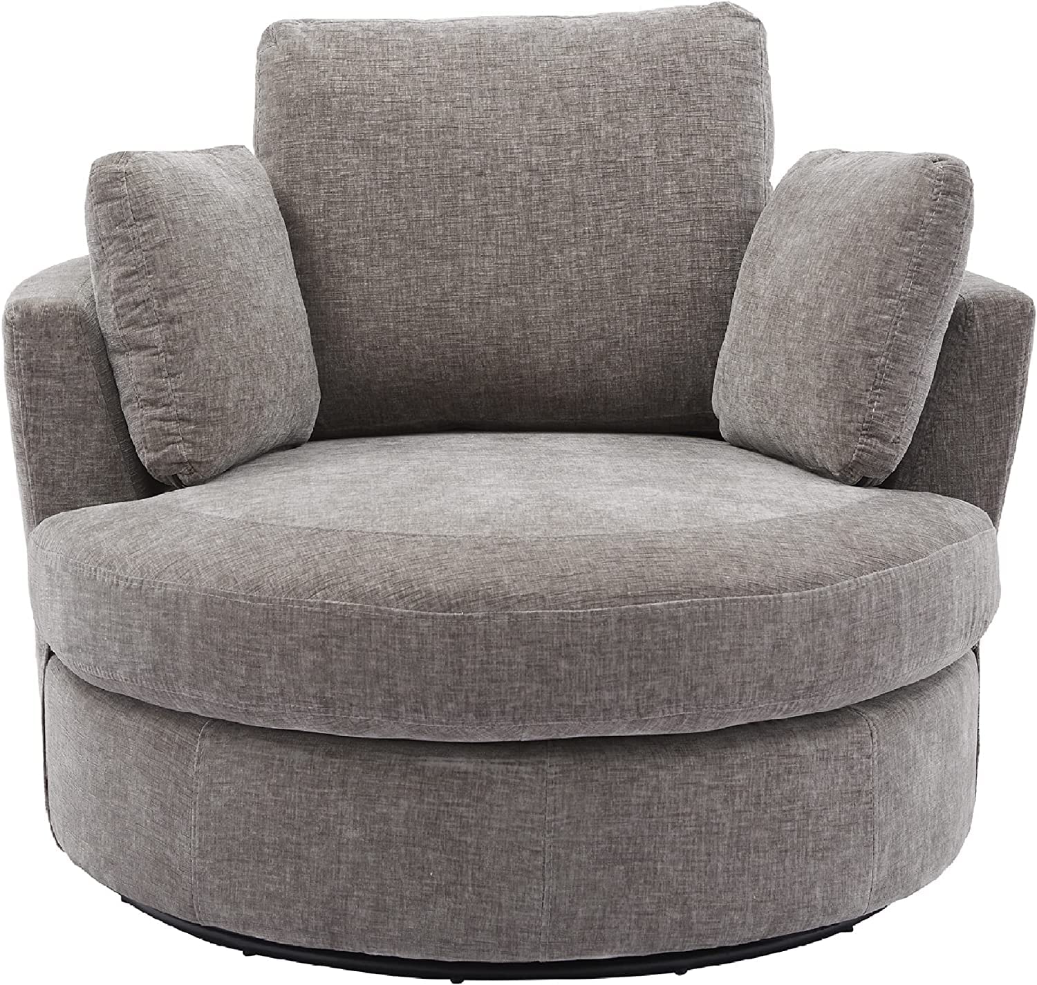 Amazon.com: AOOSWEER Oversized Swivel Chair Living Room Lounge, Modern ...