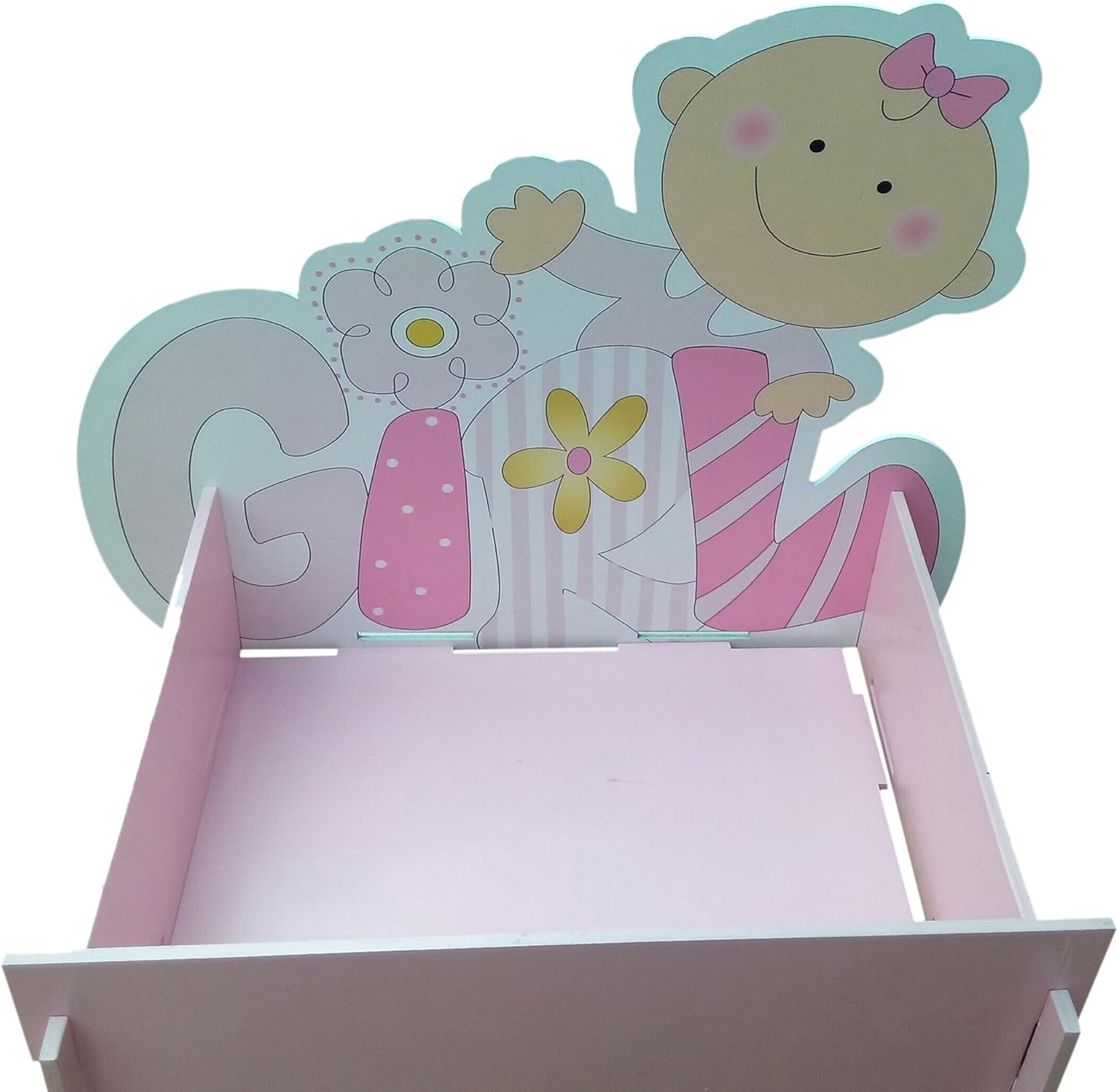 Amazon.com: Creative Motion 'Girl' Storage Box : Home & Kitchen