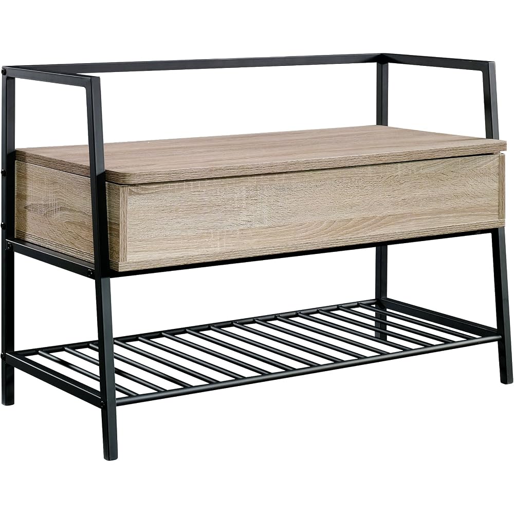 $16/mo - Finance Sauder North Avenue Storage Bench, Charter Oak finish ...