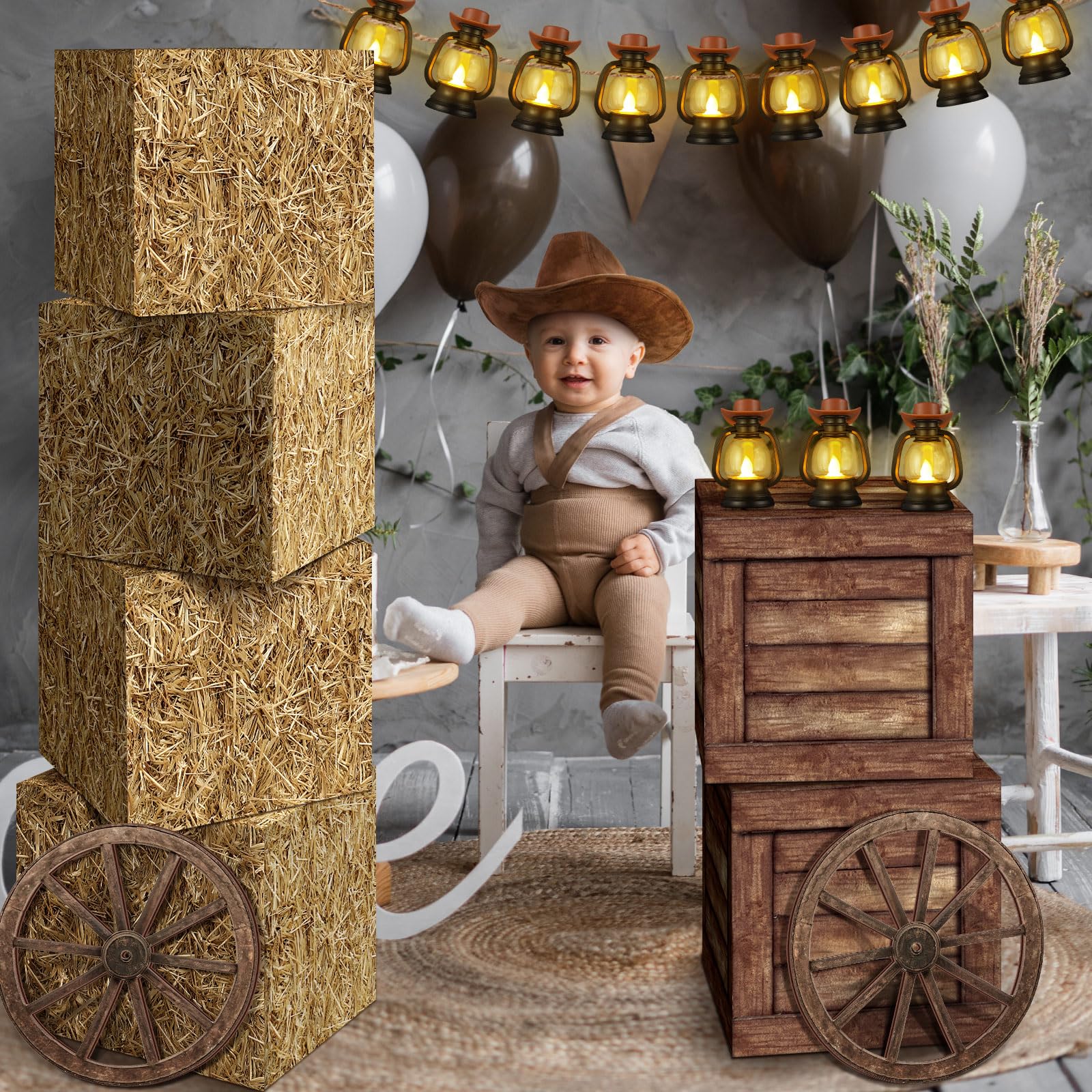 Country Party Decorations Amazon.com: Ferraycle 32 Pcs Western Themed
