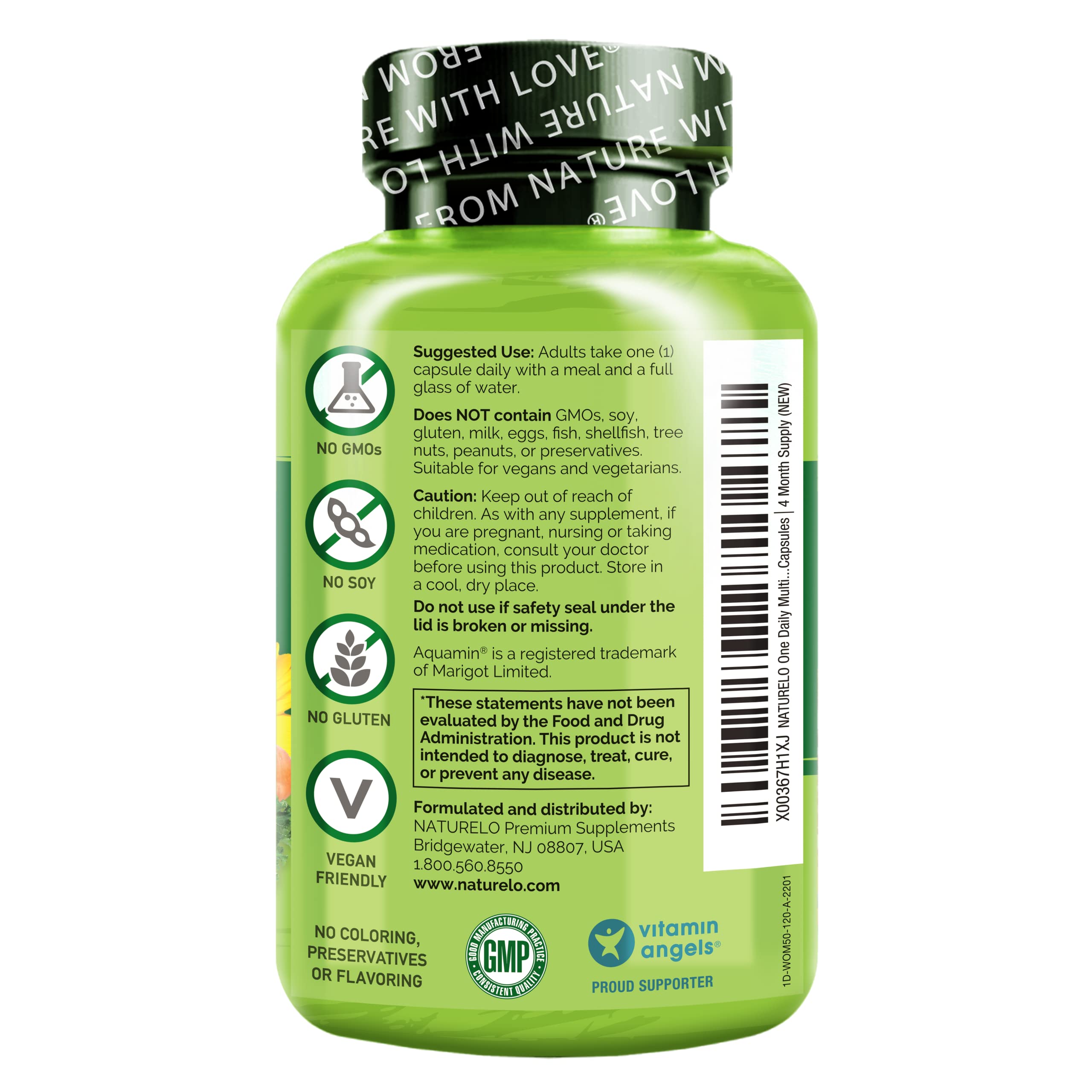 Snapklik.com : NATURELO One Daily Multivitamin For Women 50+