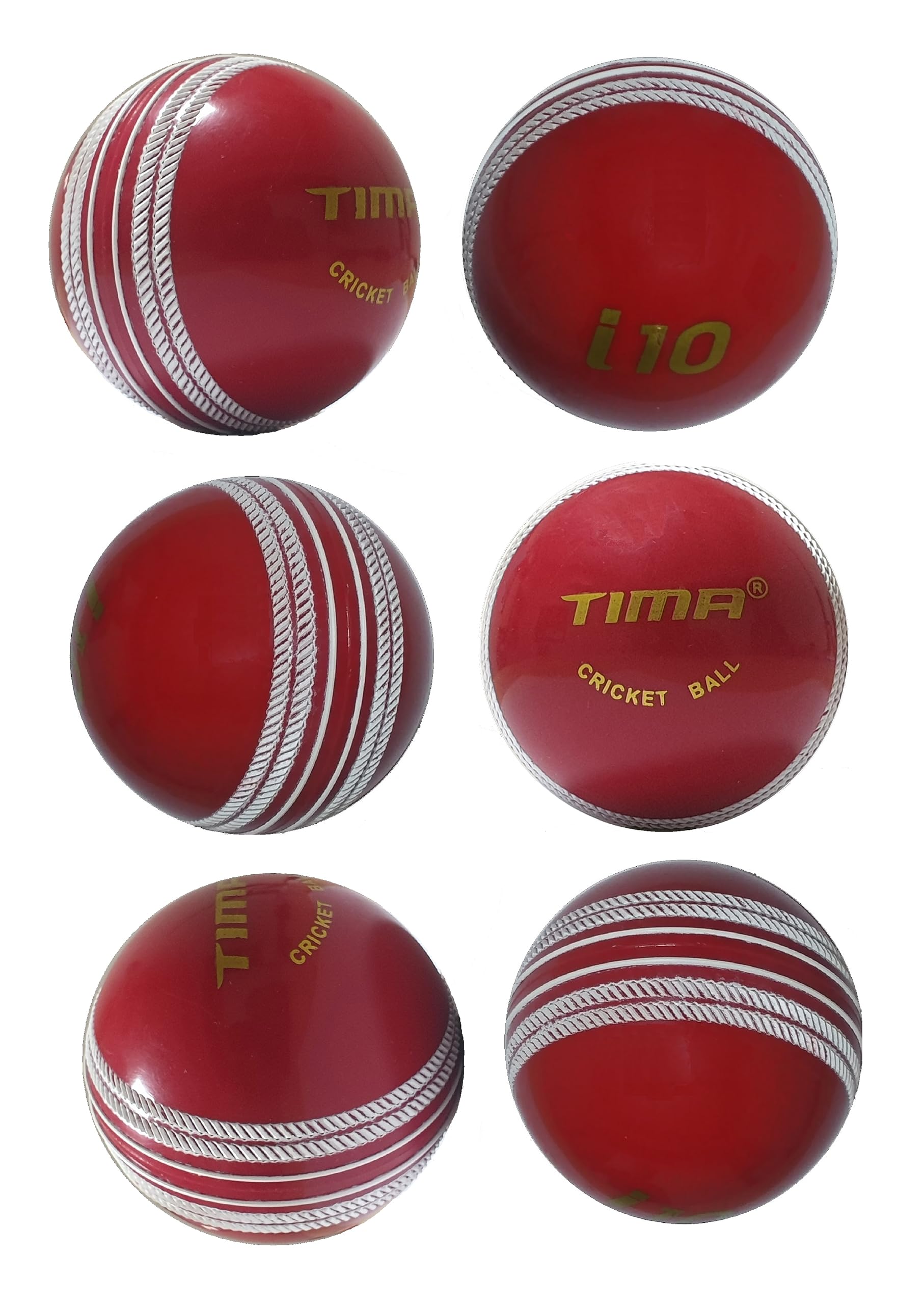 TIMA i-10 Cricket Ball for Practice, Training, Matches for All Age ...