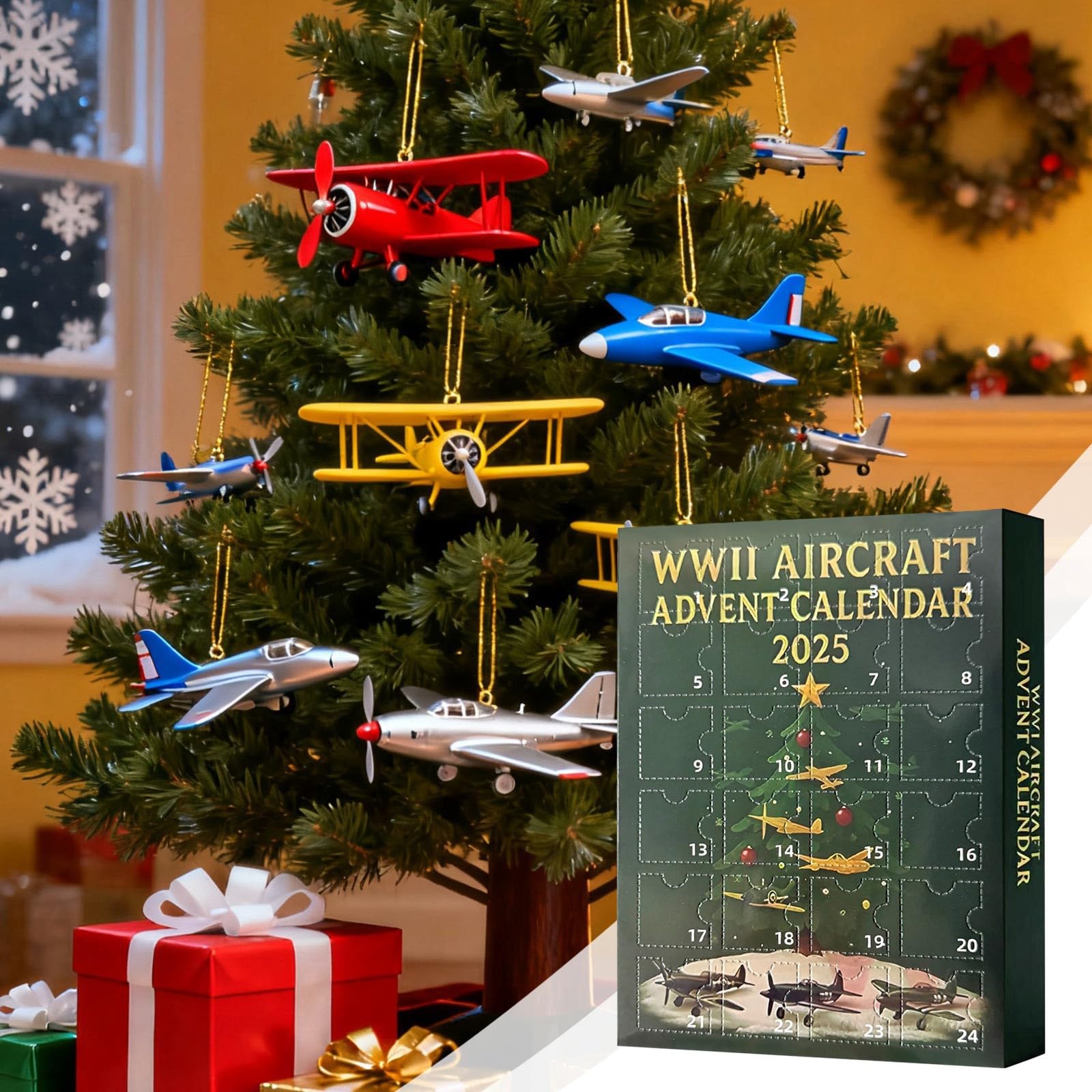 Wwii Aircraft Advent Calendar 2025 - Christmas Countdown Ww2 Aircraft ...