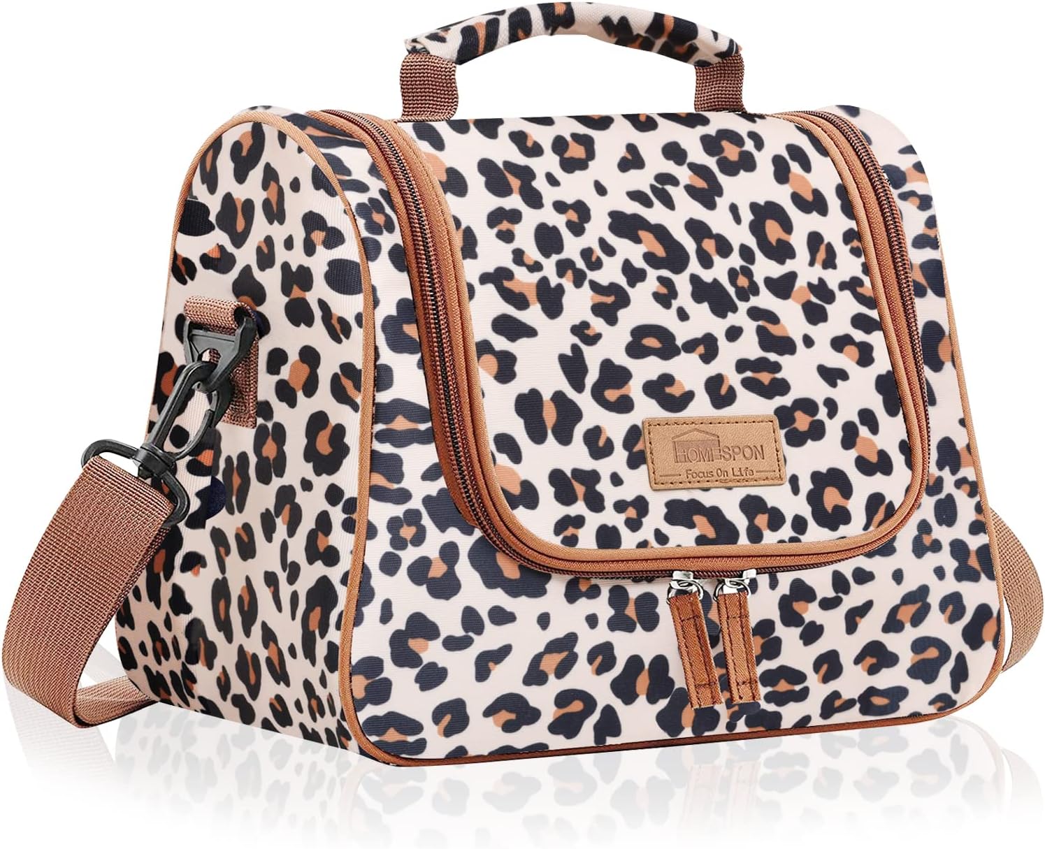 Amazon.com: Leopard Cute Lunch Box Bags for Women, Insulated Reusable ...