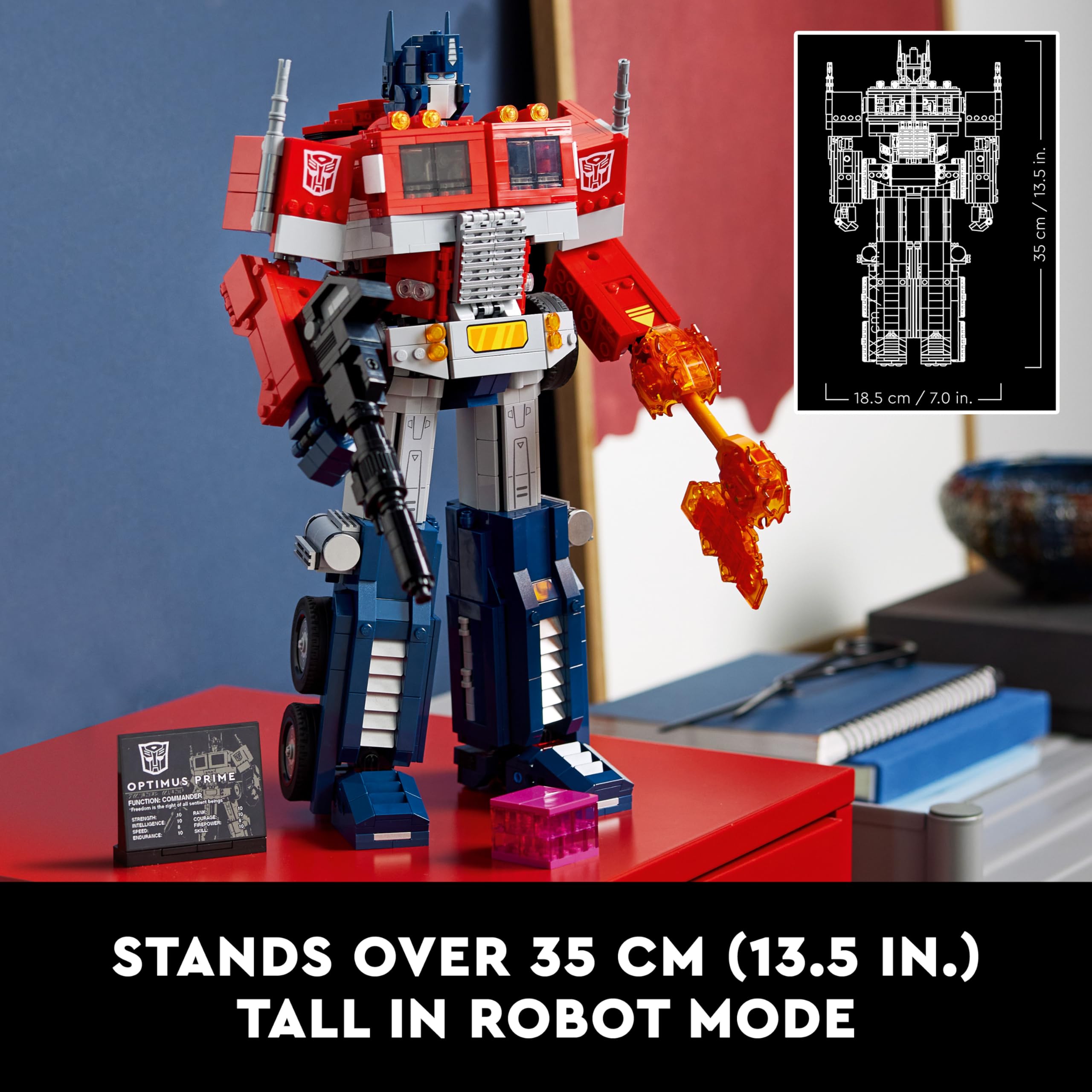 Lego Optimus Prime New LEGO Optimus Prime (10302) Transformers Robot