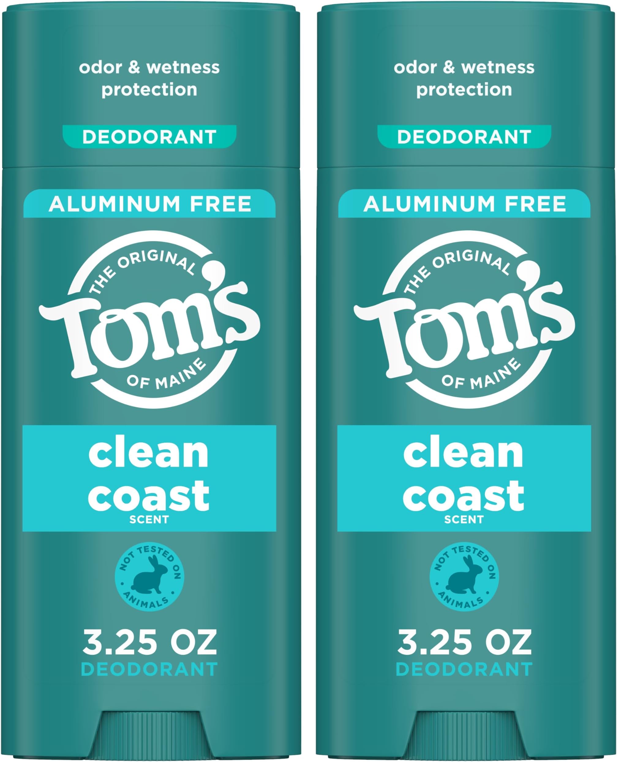 Amazon.com : Tom’s of Maine Clean Coast Aluminum Free Natural Deodorant ...
