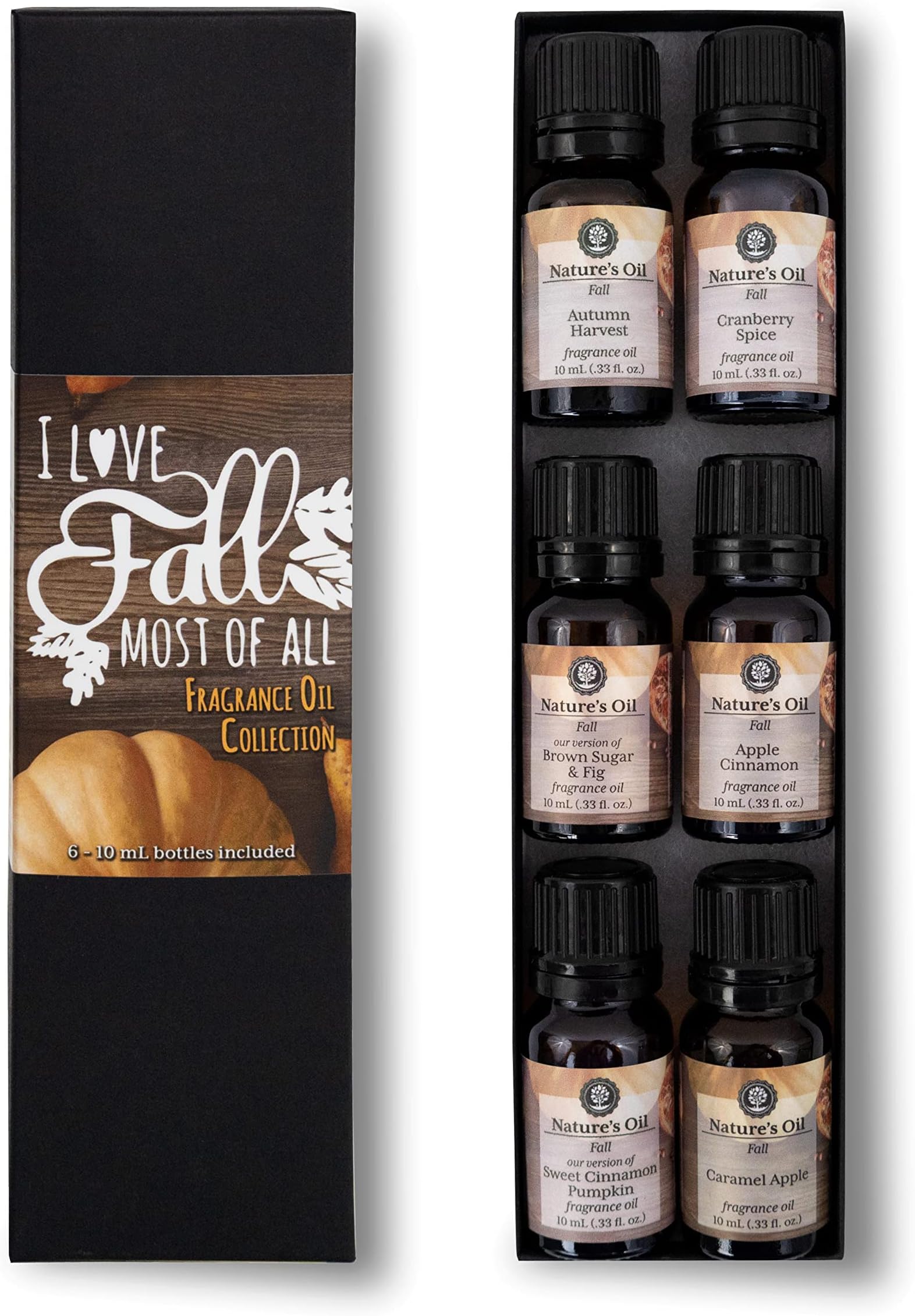 Amazon.com: Nature's Oil Premium Christmas Collection, Fragrance Oil ...