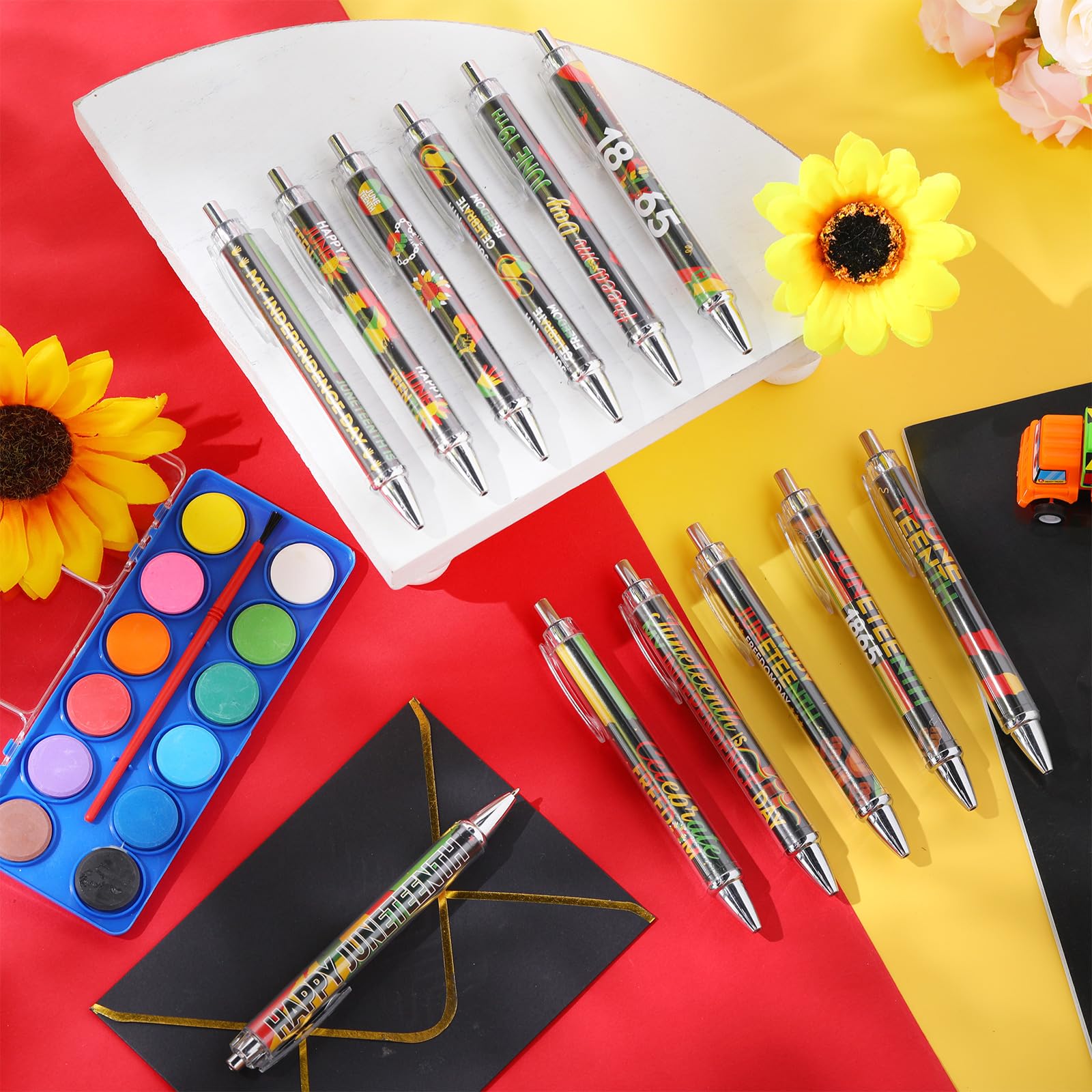 Snapklik.com : 48 Pcs Juneteenth Pens Bulk Happy Juneteenth Day ...