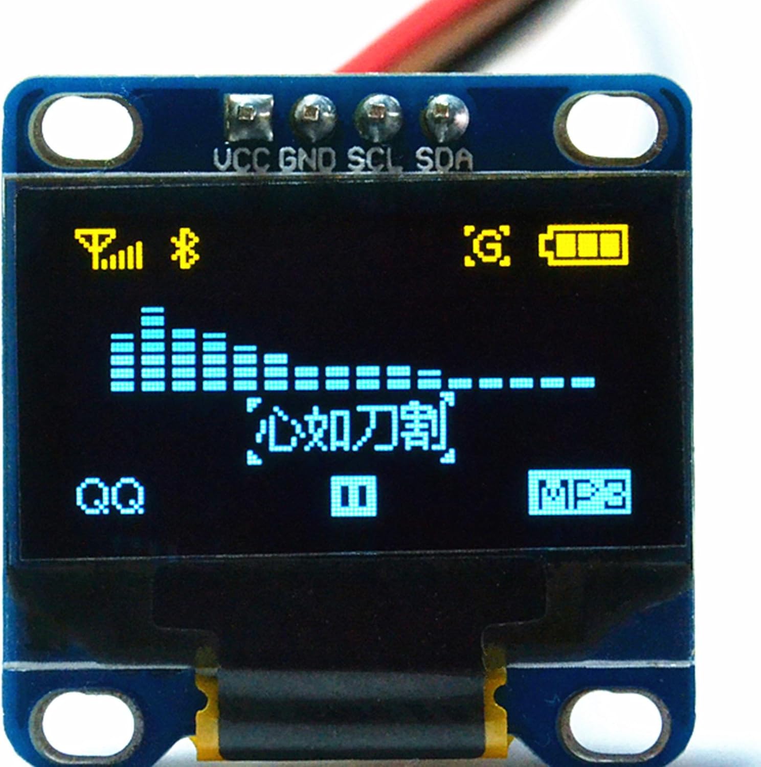0.96" Inch I2c IIC Serial OLED LCD LED Module 12864 128X64 for Arduino ...