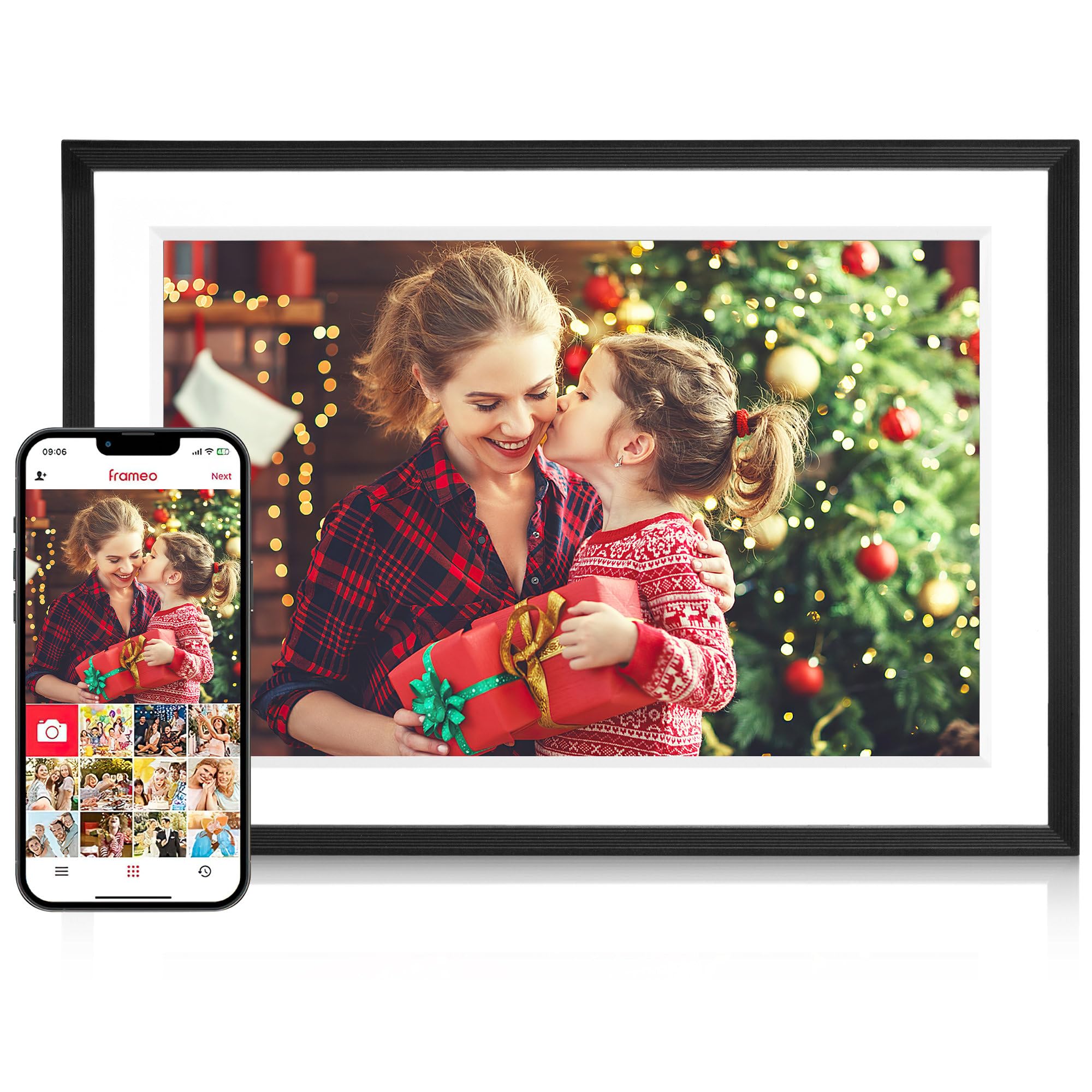 Amazon.com : 10.1 Inch Digital Picture Frame 32GB WiFi Frameo Photo ...