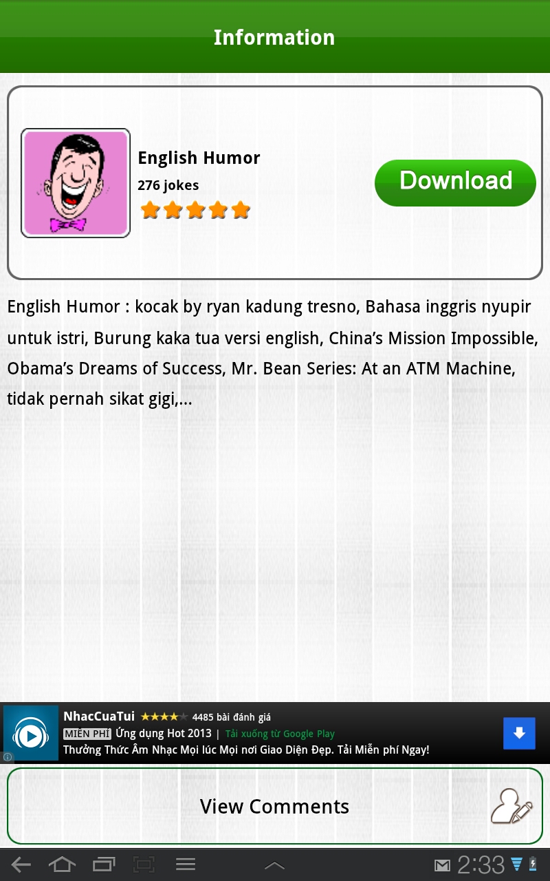 Indonesian Jokes Pro - App on Amazon Appstore