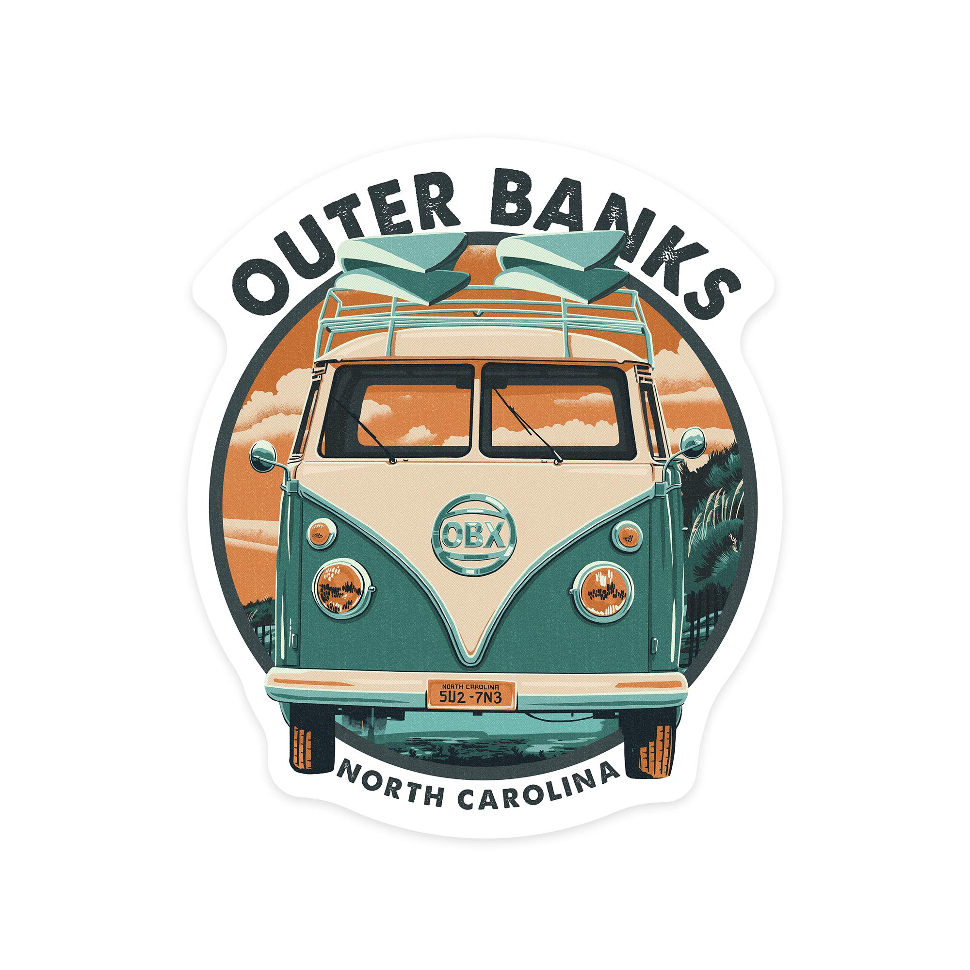 Outer Banks North Carolina Sticker Highway 12 Shirts | New Stickers
