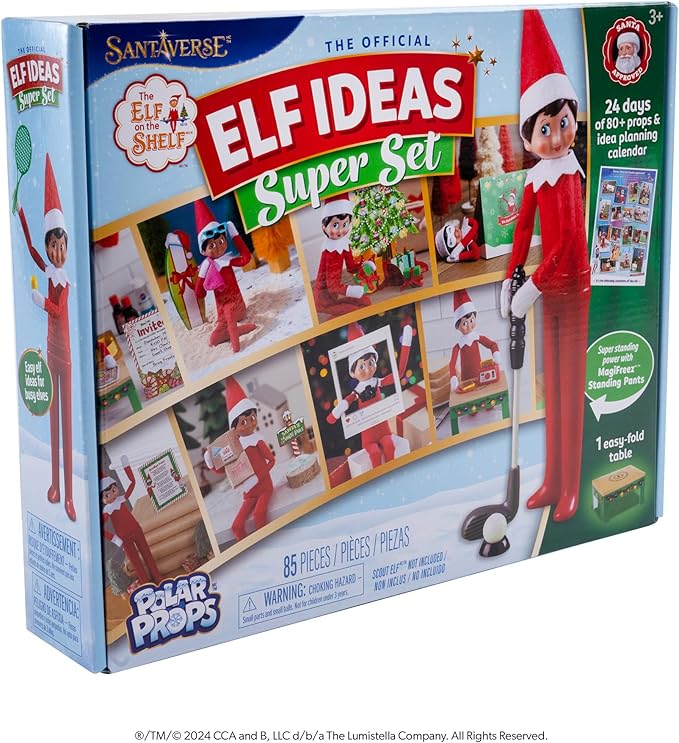 Amazon.com: The Elf on the Shelf 24-Day Super Set Official The Elf on ...