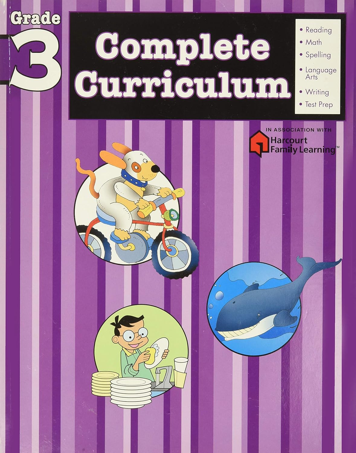 Complete Curriculum: Grade 3 (Flash Kids Harcourt Family Learning ...