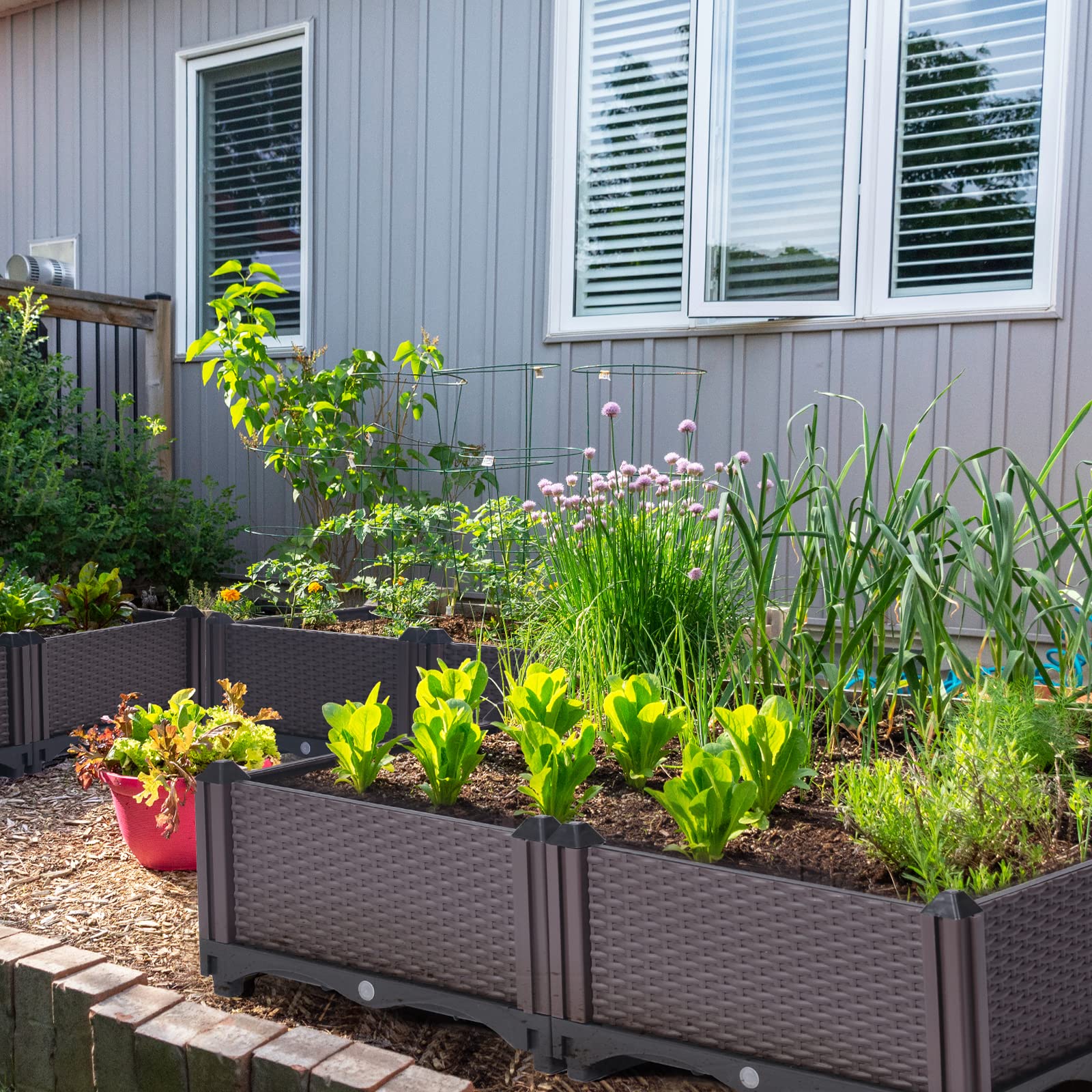 Raised Bed Garden Box Design Raised Garden Beds/raised Bed Kits For