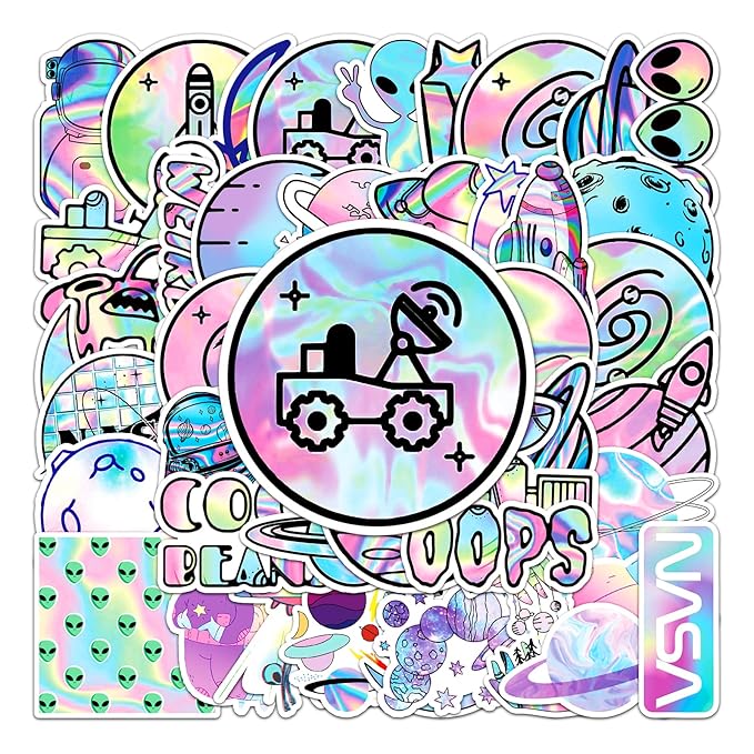 Ash & Roh® 50Pcs Cute Animal Stickers,Vinyl Waterproof Stickers for ...