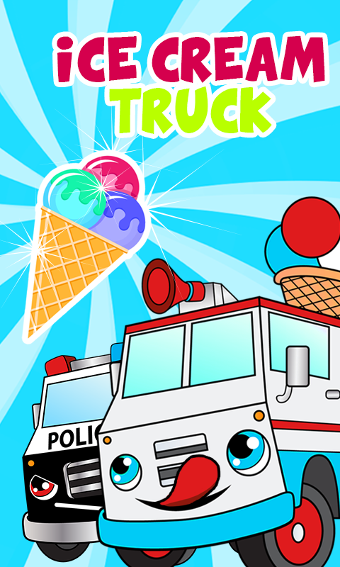 Crazy ice cream truck driver games for kids: Highway car racing - App ...