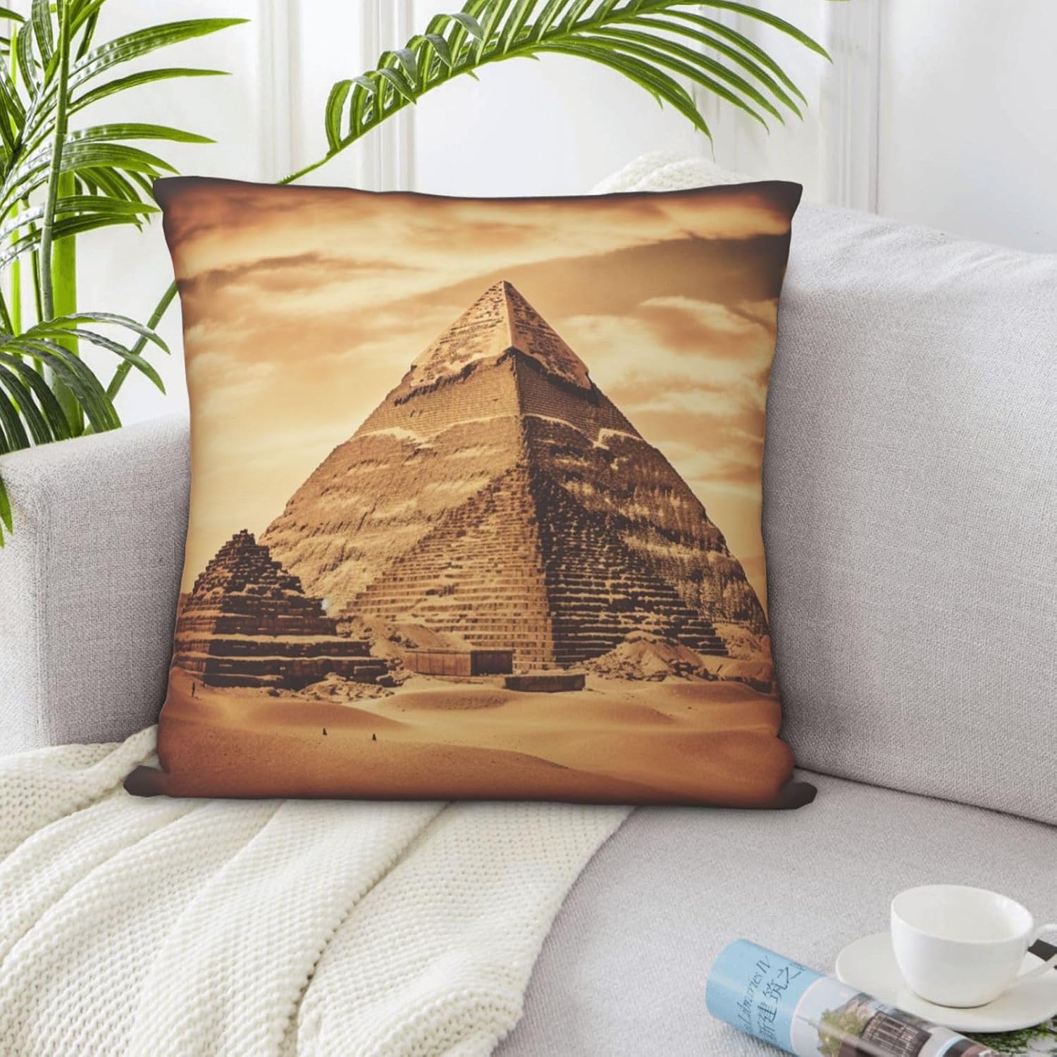 Amazon.com: KHiry Decorative Throw Pillow Covers Square Pillow Covers ...