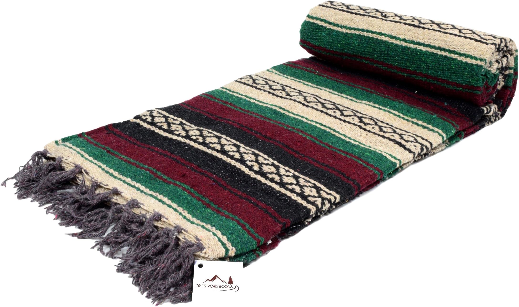 Amazon.com: BlackCanyon Gear Falsa Blanket Rolled Cotton Blend OL124 ...