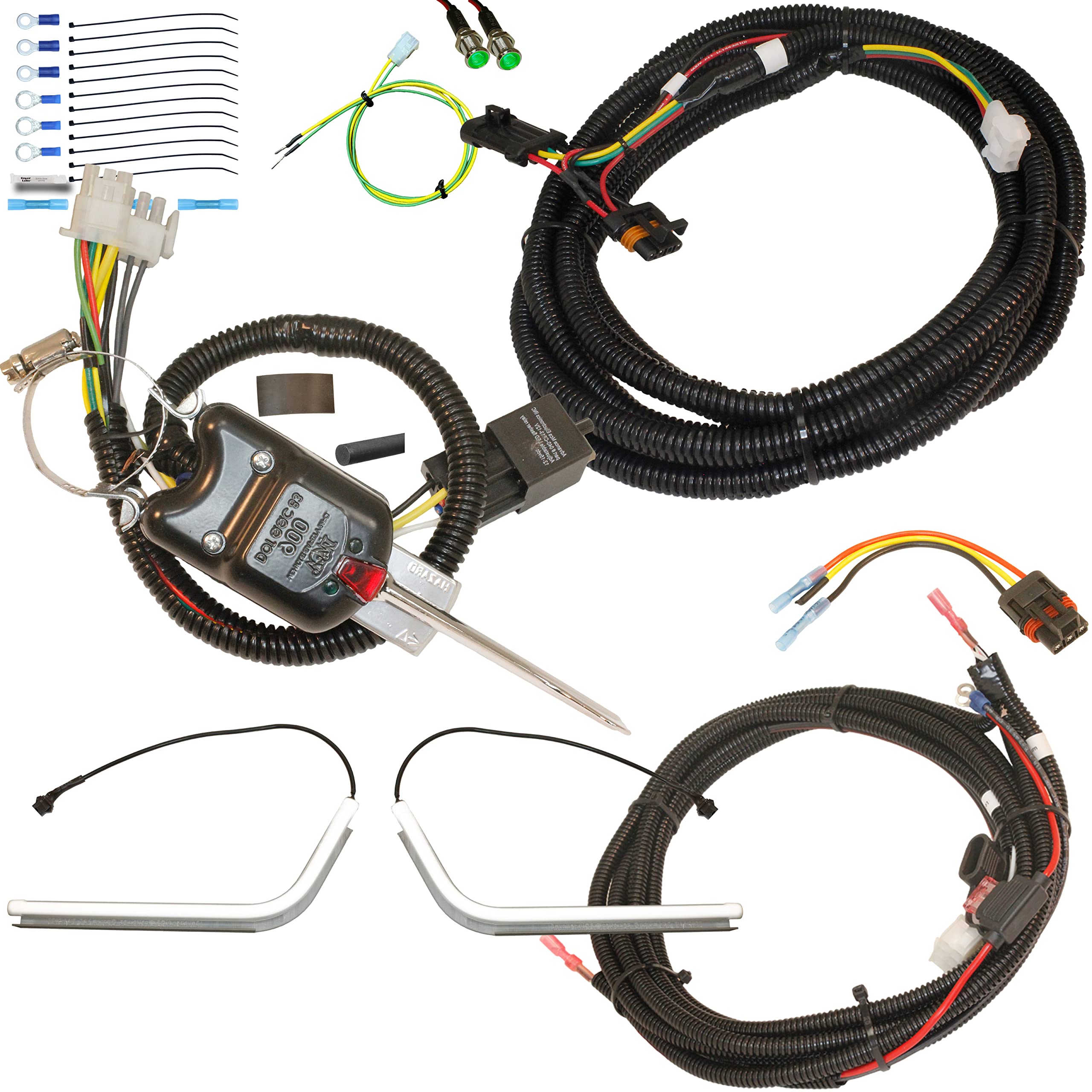 Amazon.com: MCSADVENTURES Plug And Play Turn Signal Kit For Polaris ...