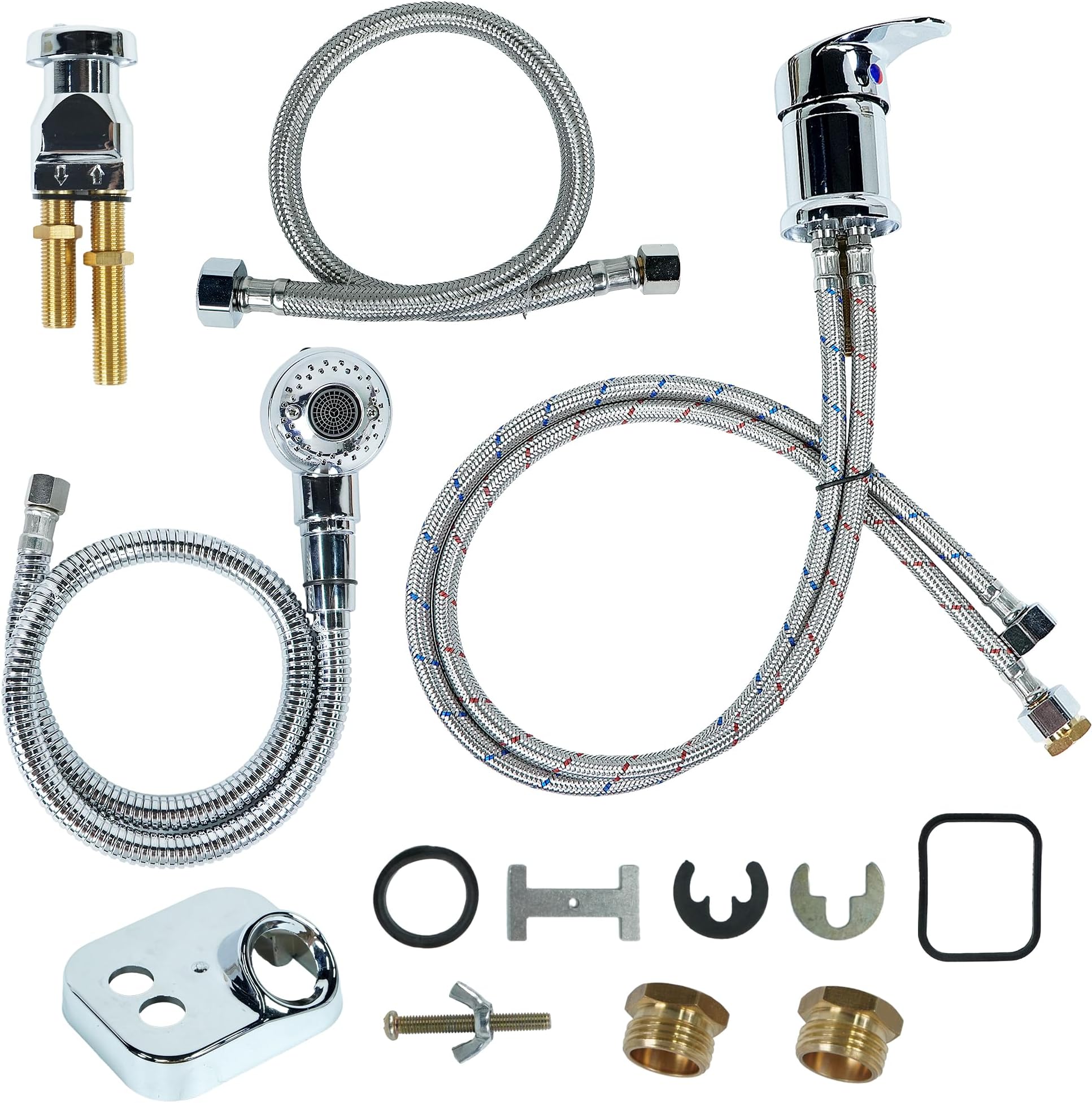 Amazon.com: Shampoo Bowl Vacuum Breaker Kit Shampoo Bowl Faucet Salon ...