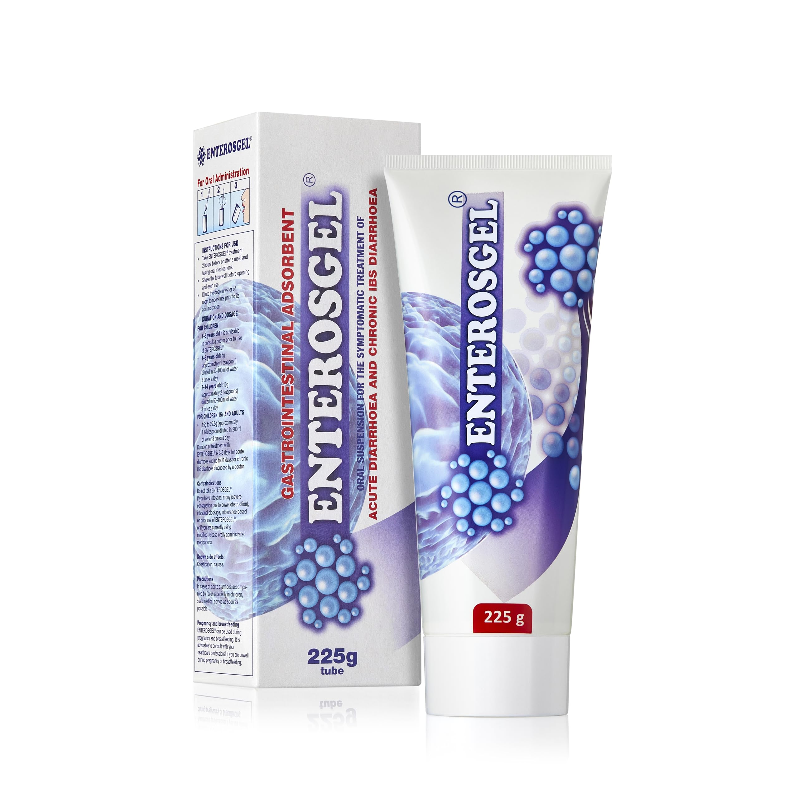 Buy EnterosgelIBS Gel - Oral Intestinal Adsorbent for Acute Diarrhoea ...