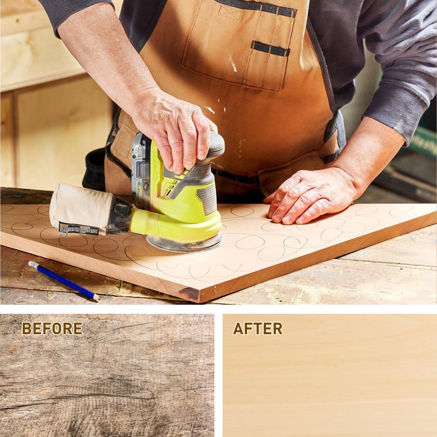 Snapklik.com : BELINOVA 100PCS 6 Inch PSA Sanding Discs 180 Grit Self ...