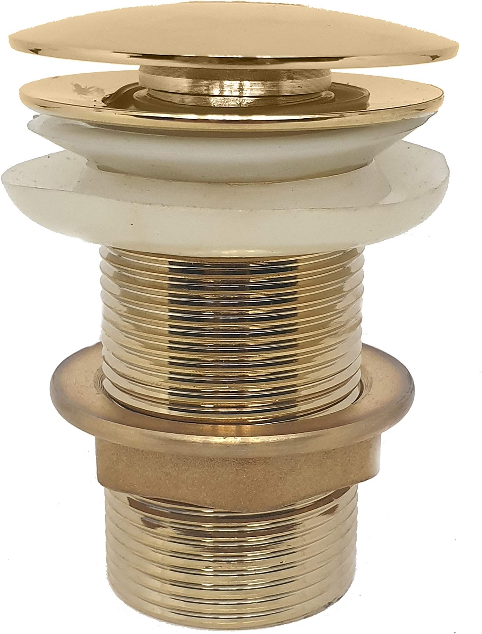 Cera F8050301 32mm Brass Full Thread Waste Coupling (Silver) : Amazon ...