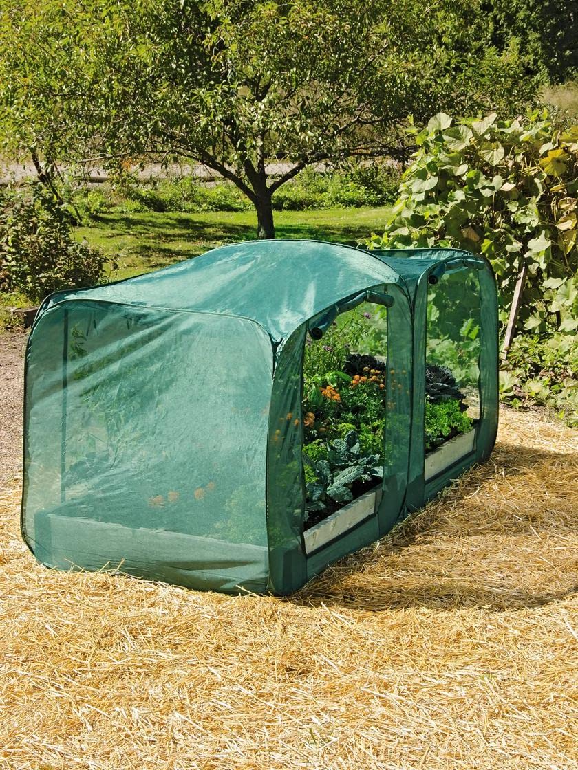 Amazon.com : Gardener's Supply Company - Tall Pop Up Protector, 4' x 8 ...