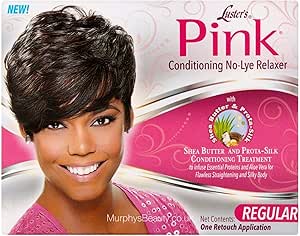 Lusters Pink Relaxer Kit Conditioning No-Lye Regular : Amazon.co.uk: Beauty