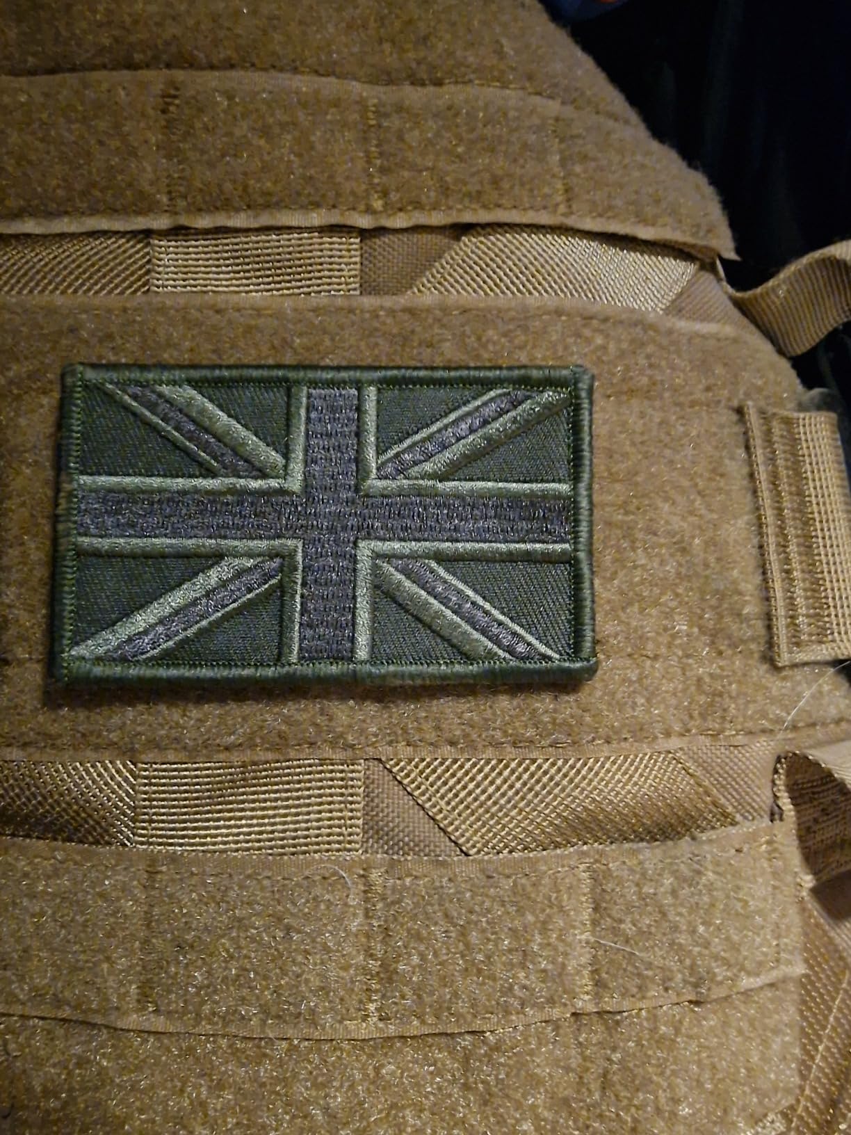 Tactical UK Flag Patch Great Britain Embroidered Applique British Union ...